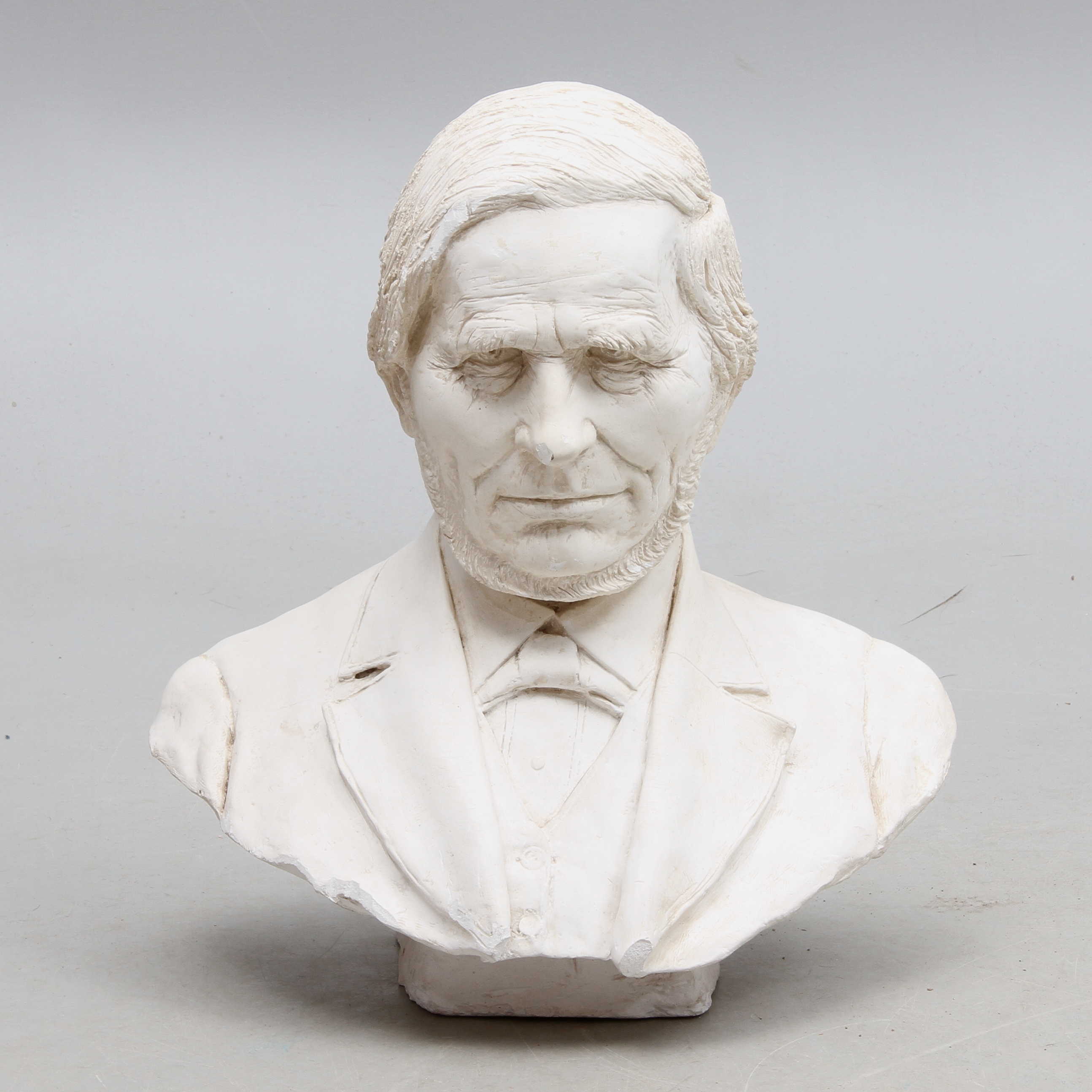 GIUSEPPE ALESSANDRO MORETTI. Bust, plaster, signed Moretti and dated ...