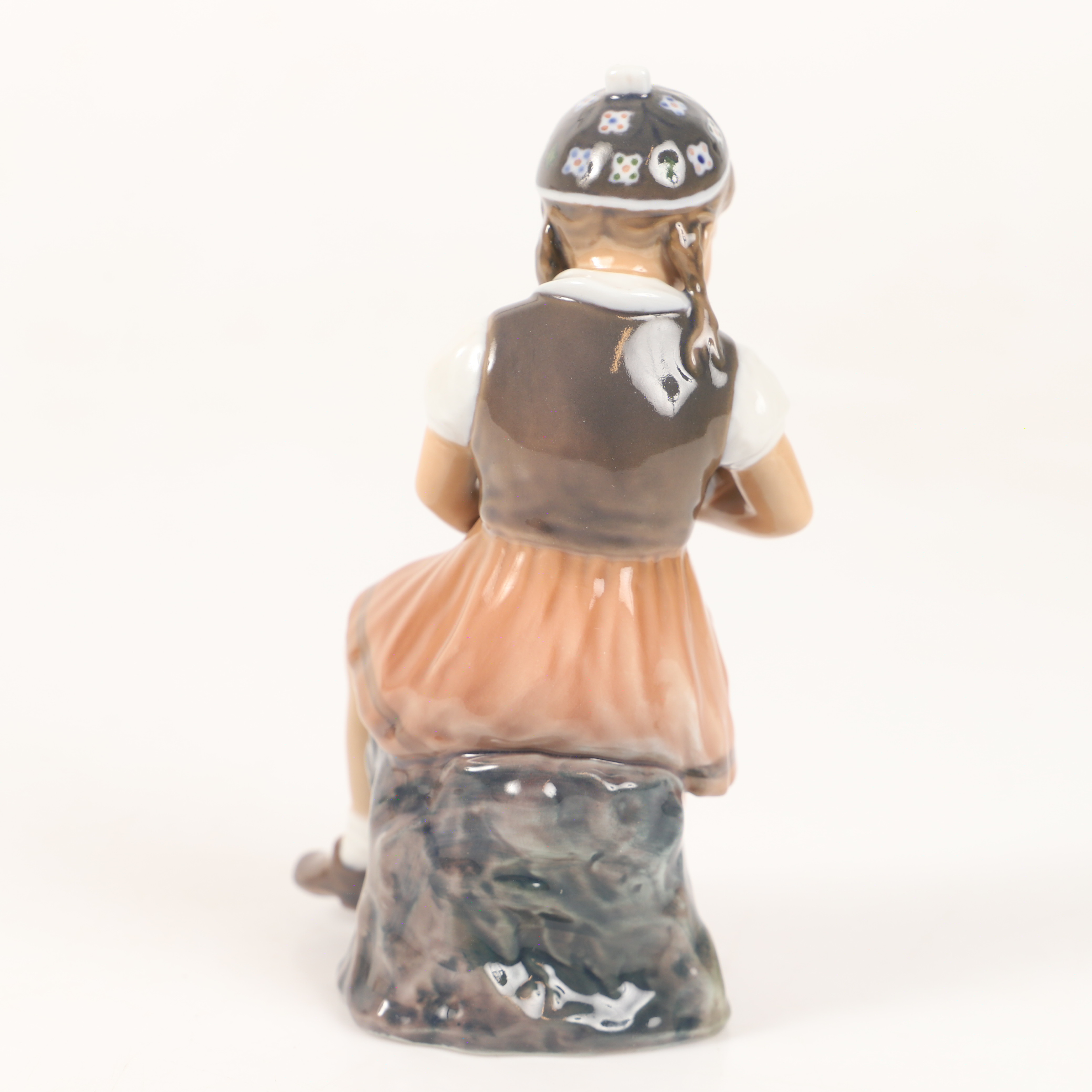 Images for 4269403. A “Bente” porcelain figurine, Dahl Jensen, Denmark ...