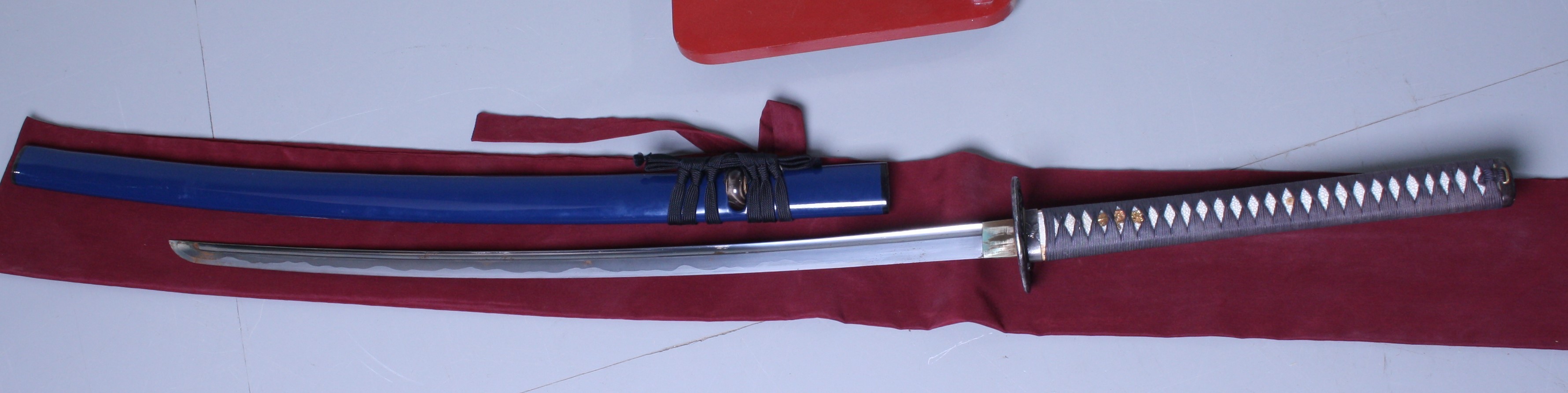 Billeder til 428160. SAMURAI SVERD med skede & stativ, Golden Oriole ...