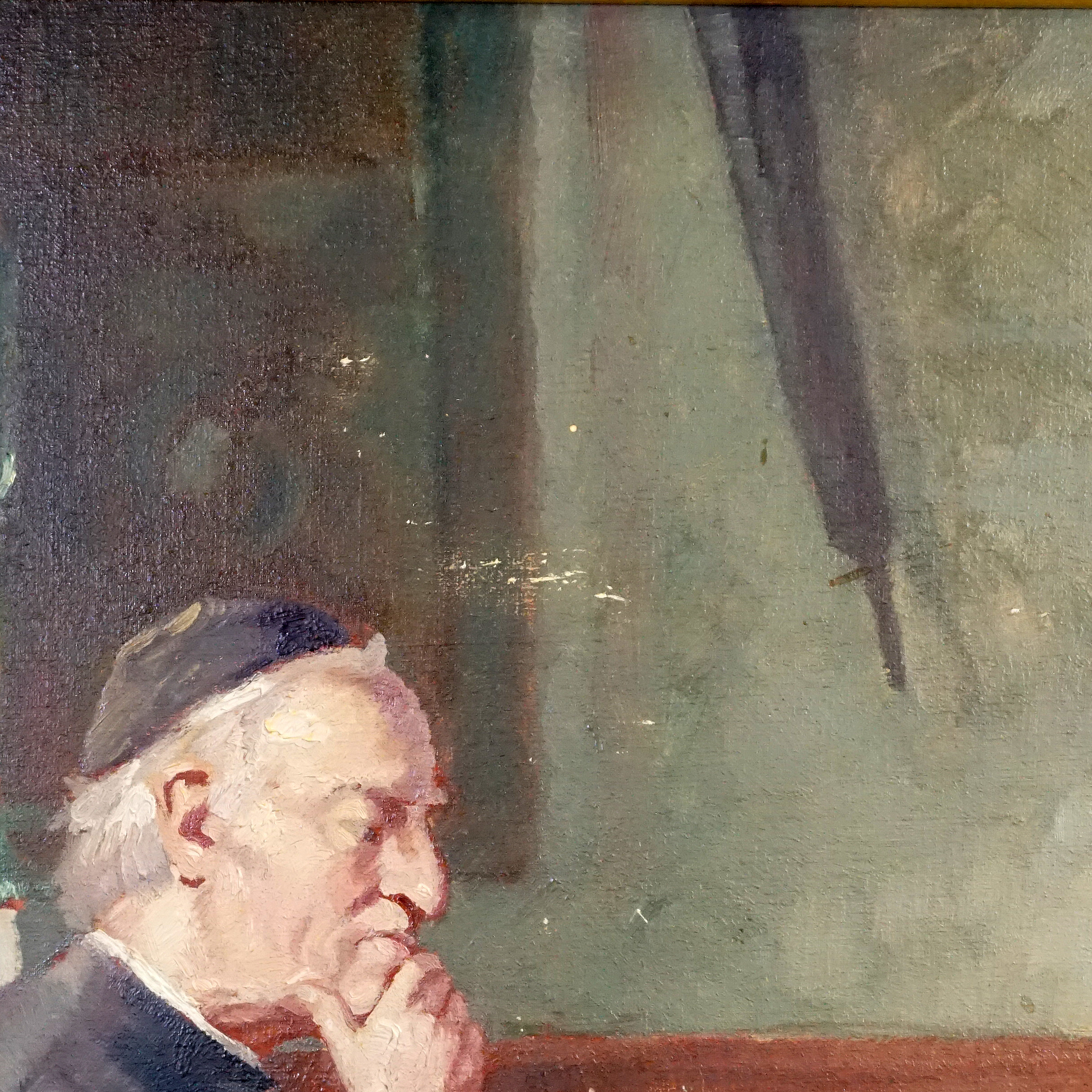 Images for 4319935. UNIDENTIFIED ARTIST, oil on canvas, Men Playing ...