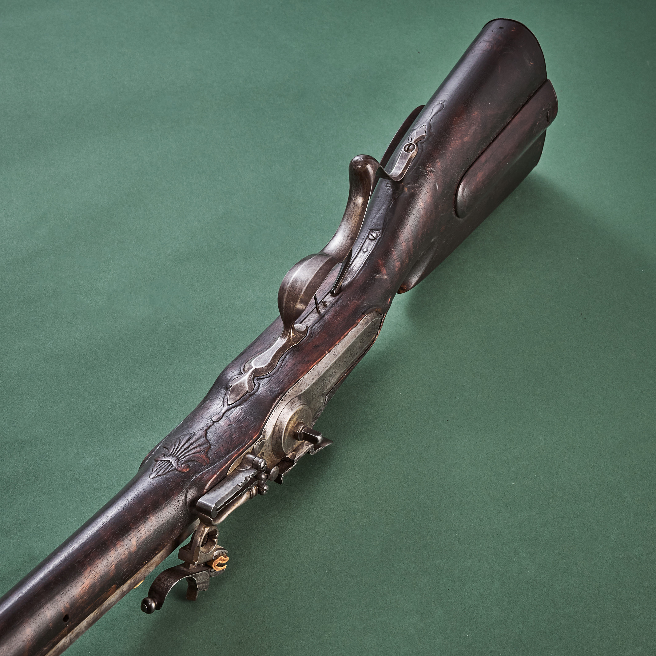 Images for 4323343. WHEELLOCK RIFLE, so called Müllerrbössa, lock plate ...