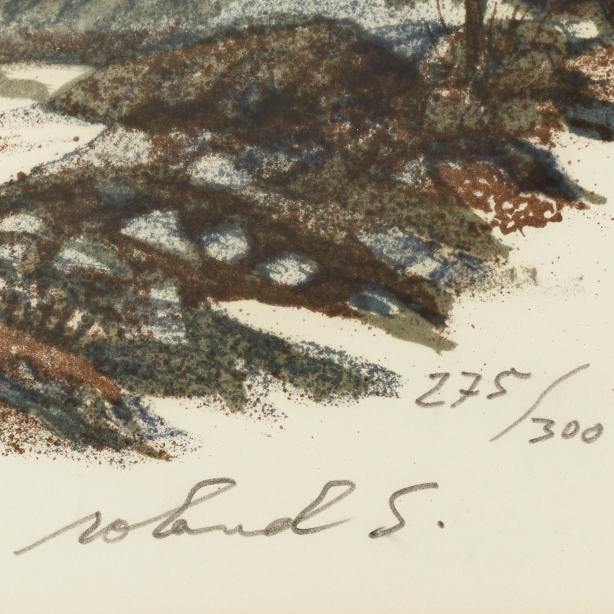 Images for 4329487. ROLAND SVENSSON (1910-2003), “Bidevind”, signed and ...