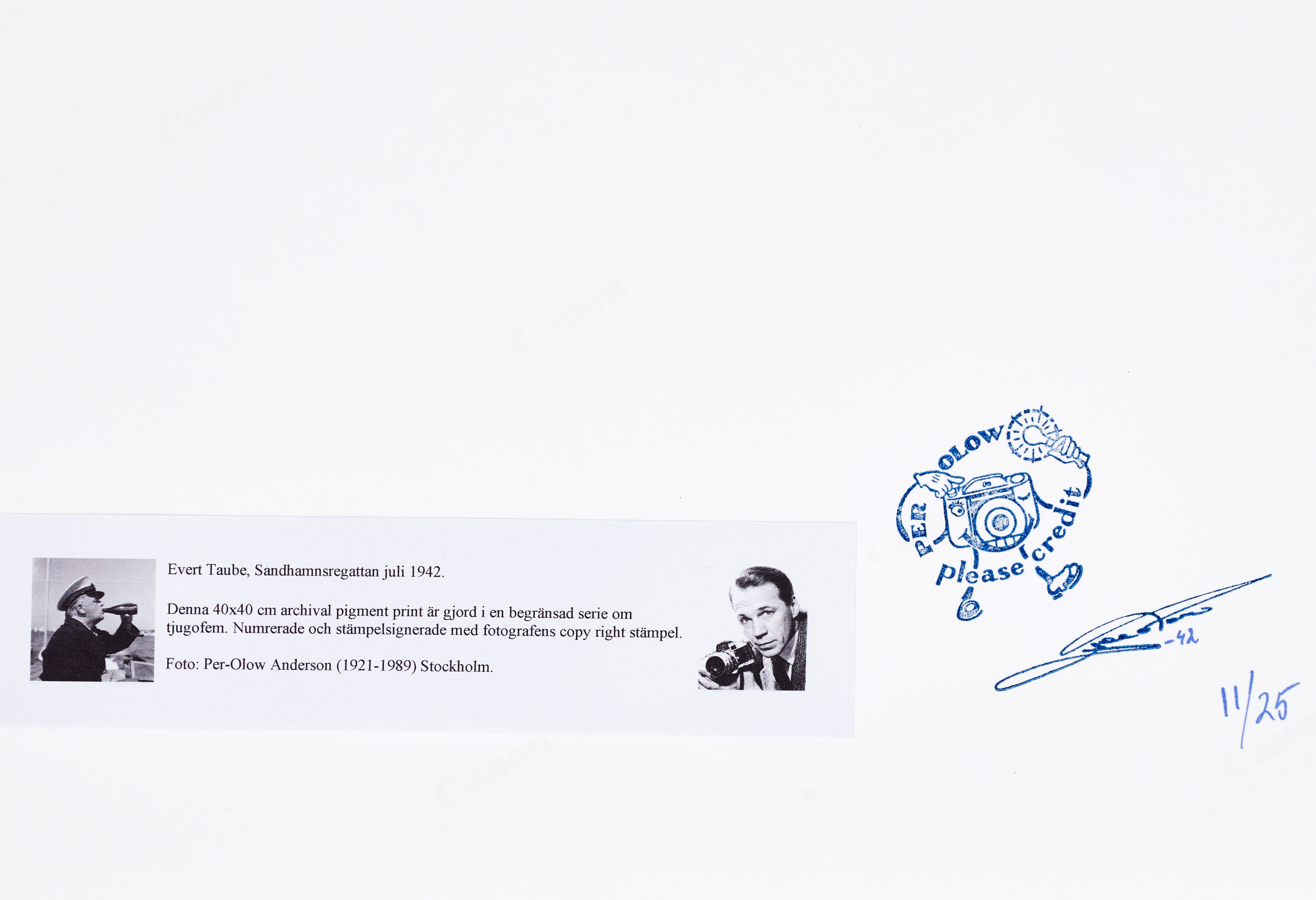 Images for 4342678. EVERT TAUBE, PER-OLOW ANDERSON (1921-1989). “Evert ...