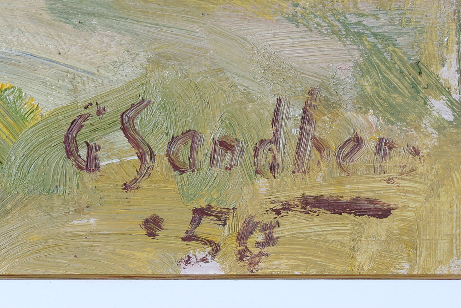 Images for 434474. GOTTHARD SANDBERG. Oil on Board, Fishing position ...