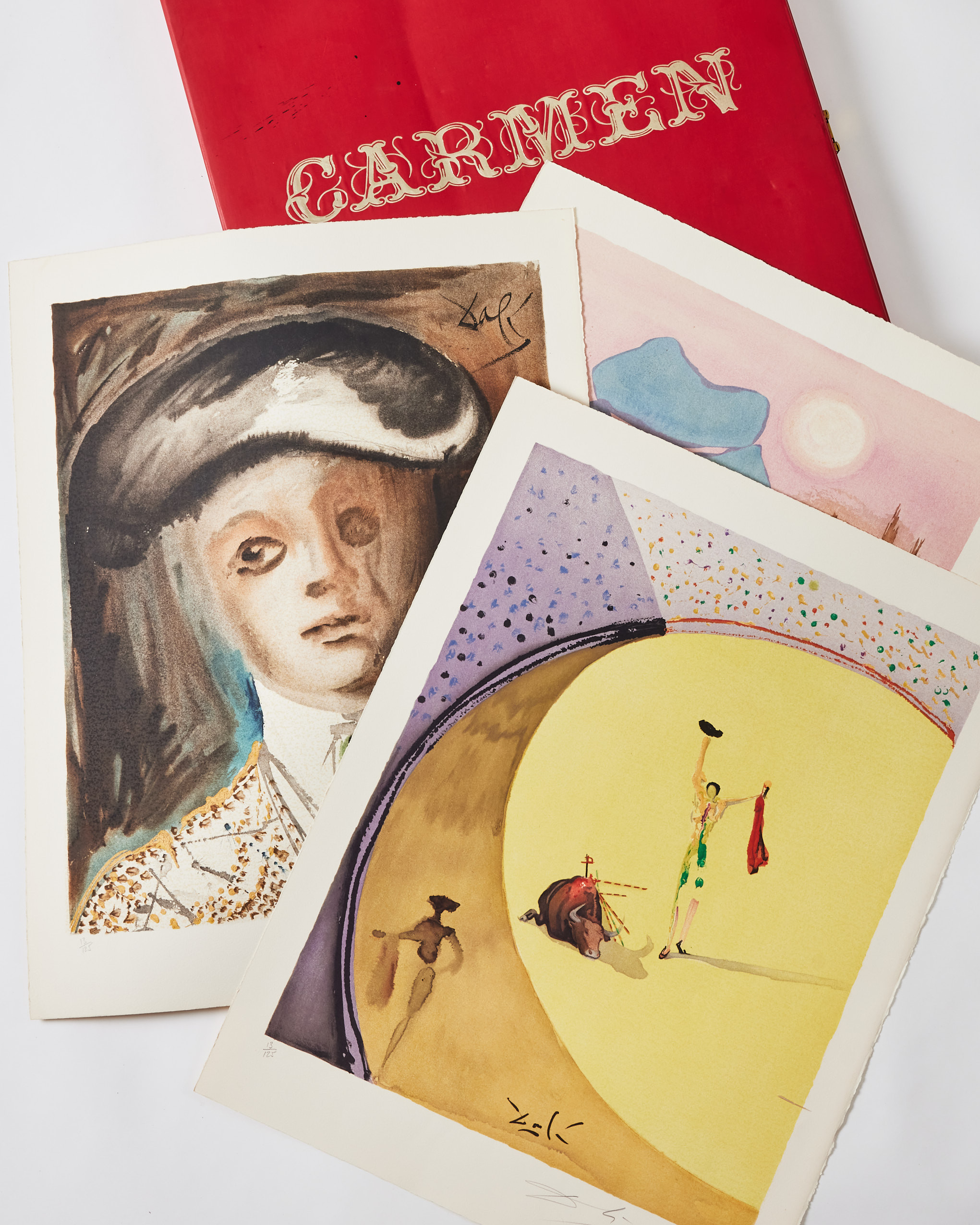 Images for 4354114. SALVADOR DALÍ. From: “Carmen” (“The Bullfighter's ...