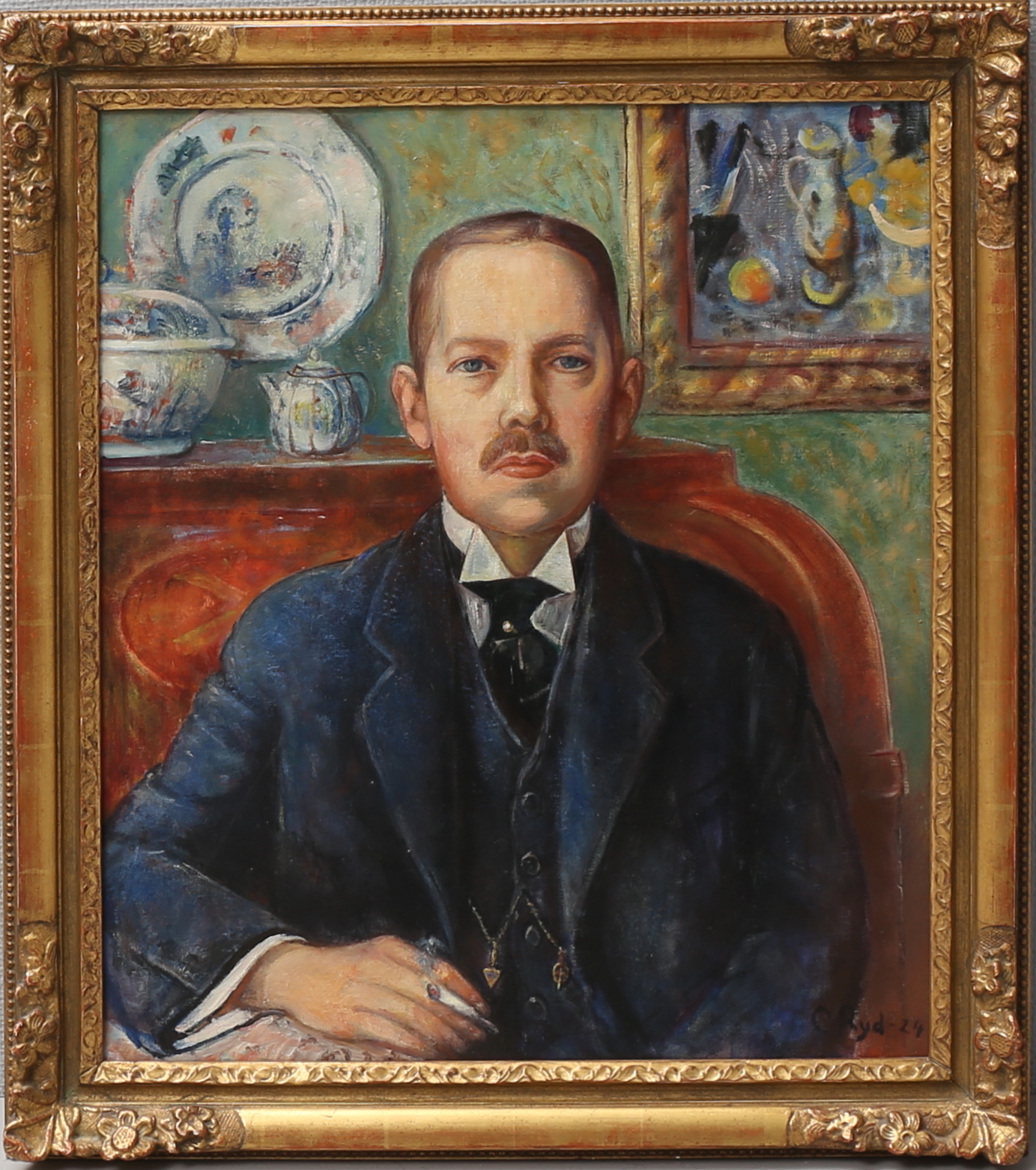 Images for 436080. CARL RYD. Portrait. Oil on canvas, signed and dated ...