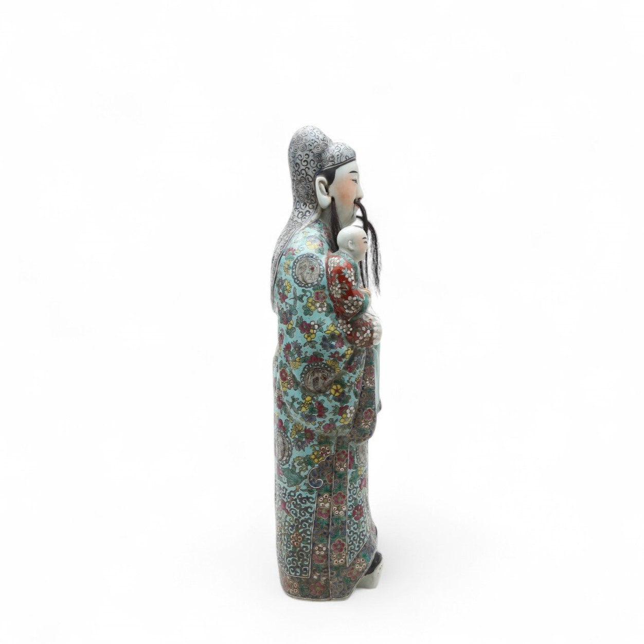 Images for 4362519. Chinese holy man in porcelain, first half of the ...