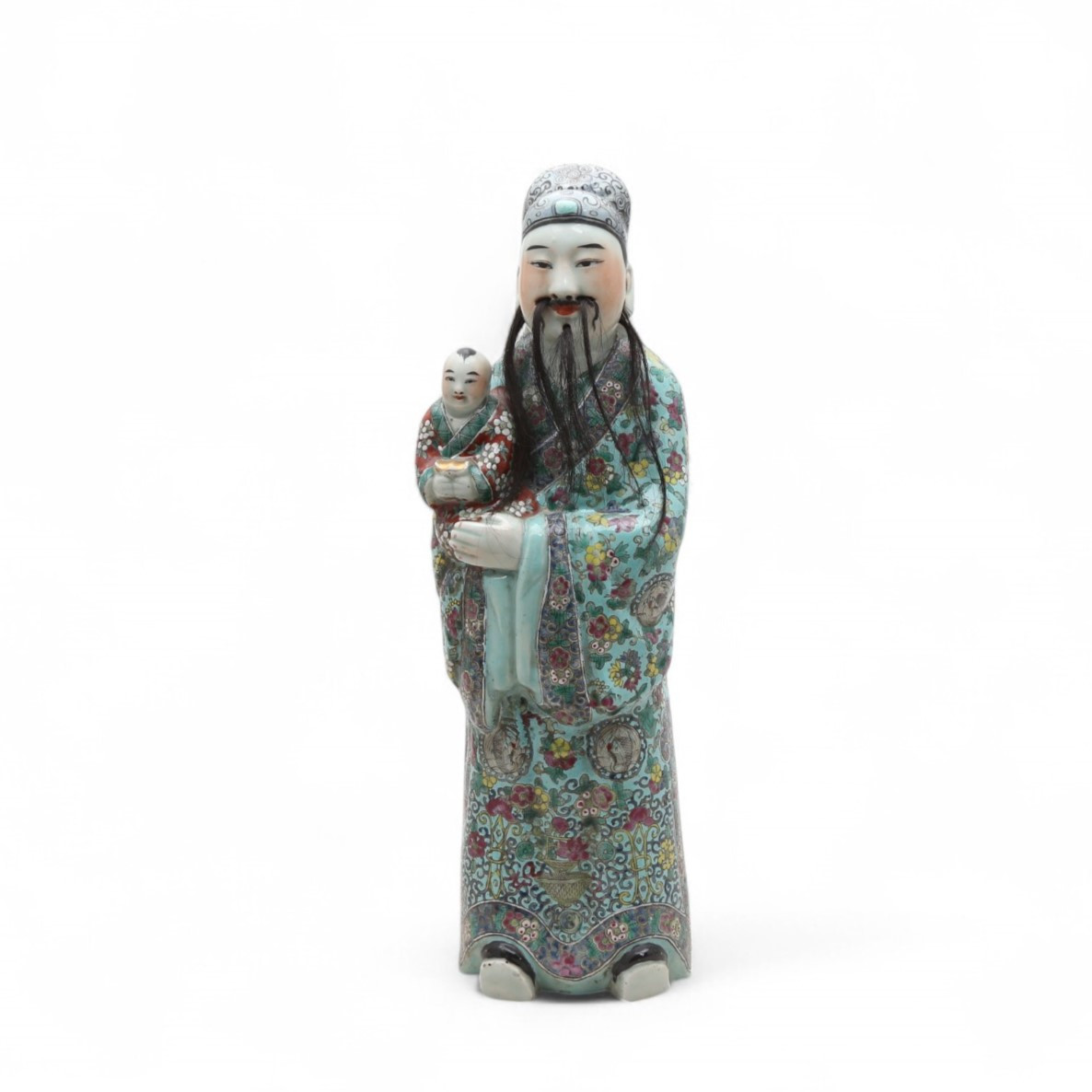 Images for 4362519. Chinese holy man in porcelain, first half of the ...