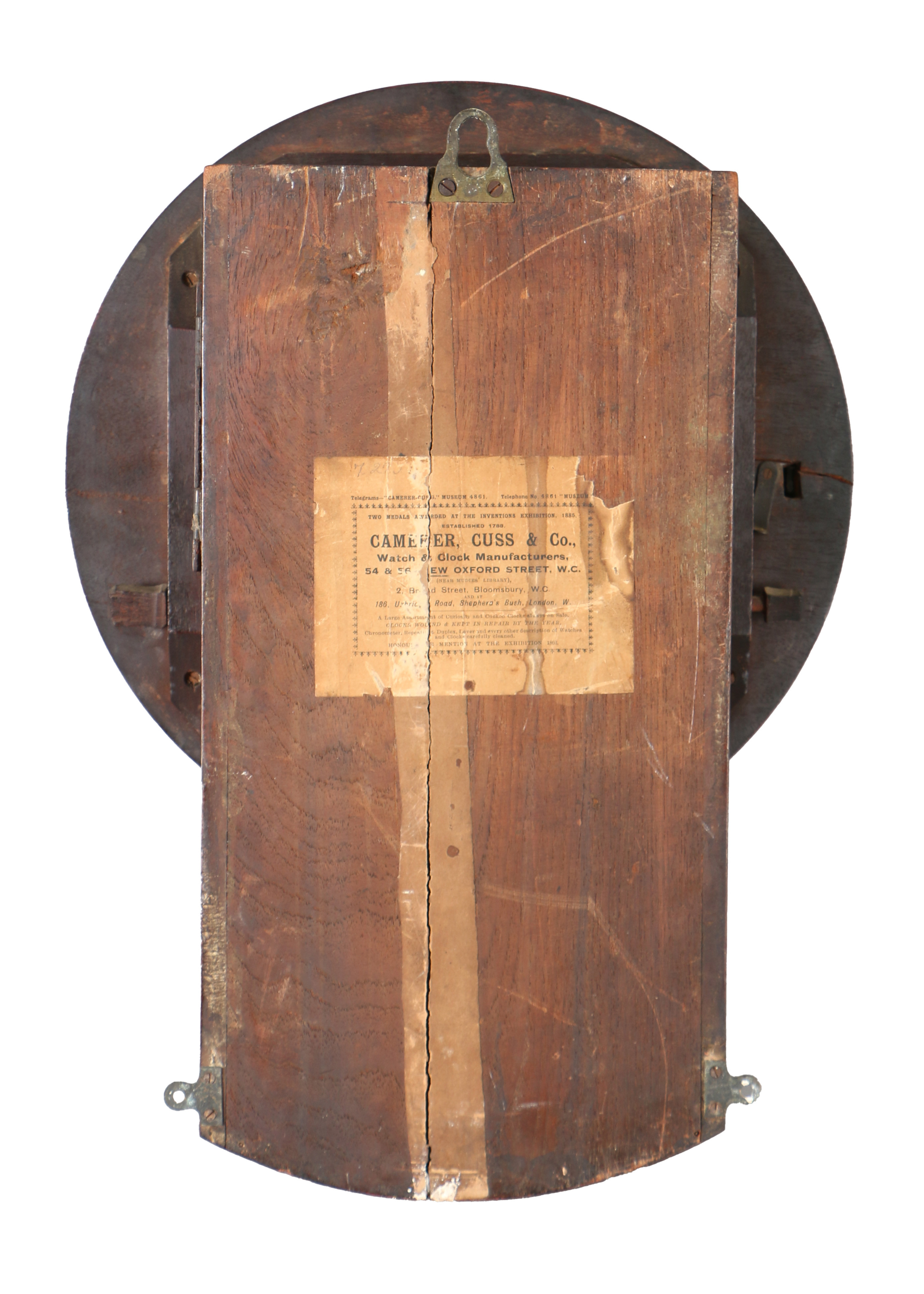 Images for 4405435. VICTORIAN MAHOGANY CASED BENSON WALL CLOCK. - Auctionet