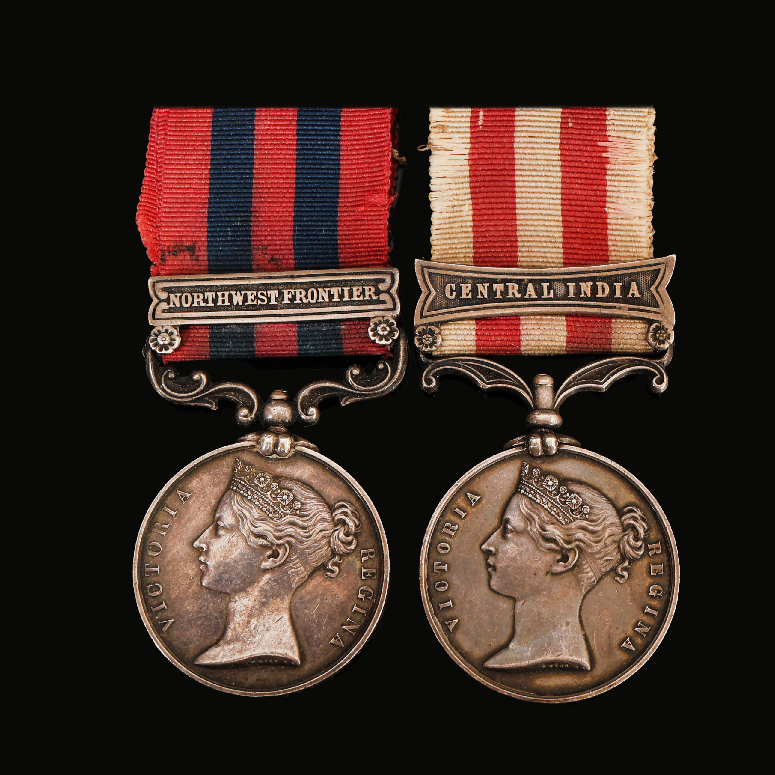 INDIAN MUTINY & INDIA GENERAL SERVICE MEDALS, MAJOR GENERAL EVELYN ...