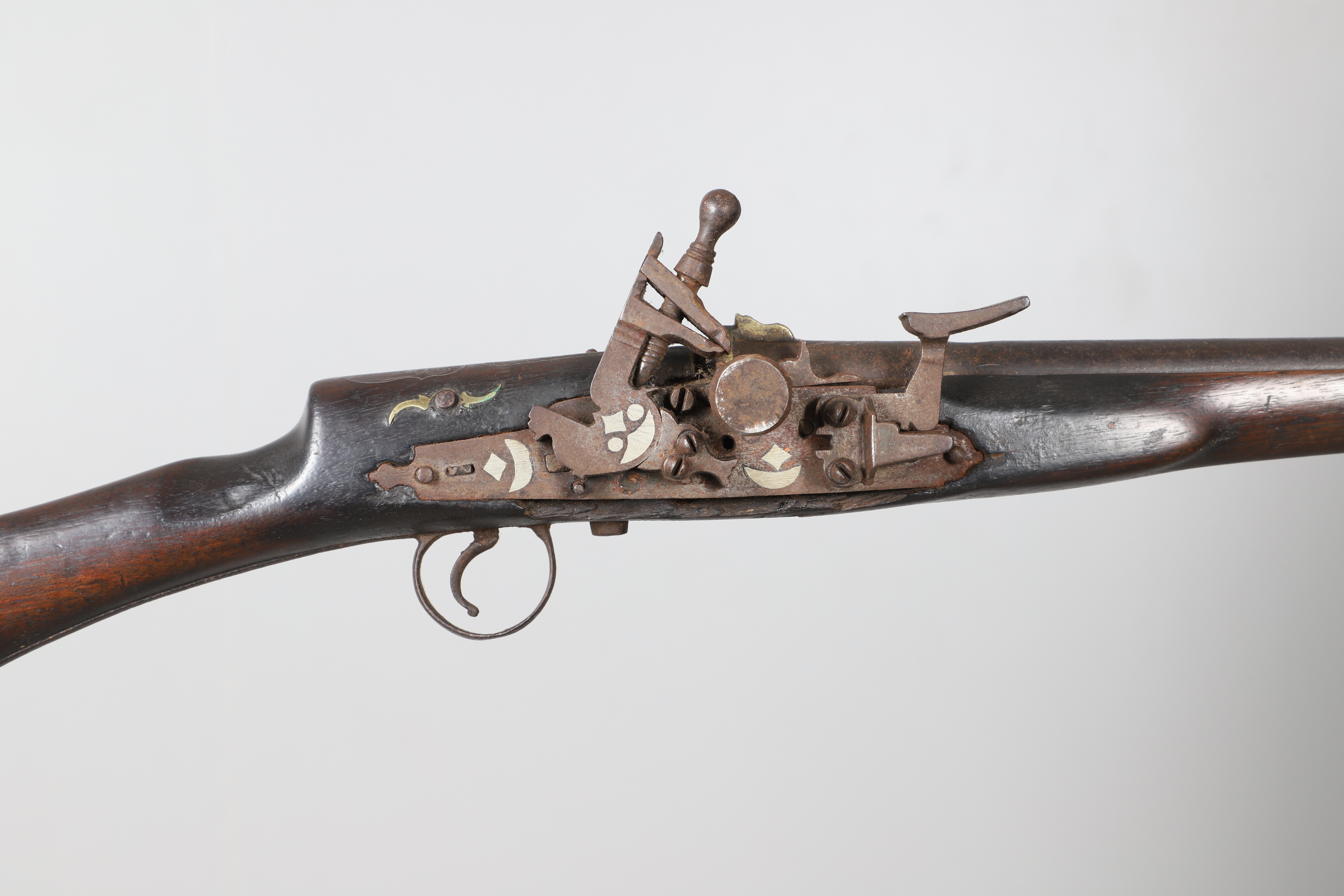 Images for 4414015. AN AFGHAN OR ALGERIAN SNAPHAUNCE FLINTLOCK LONG GUN ...