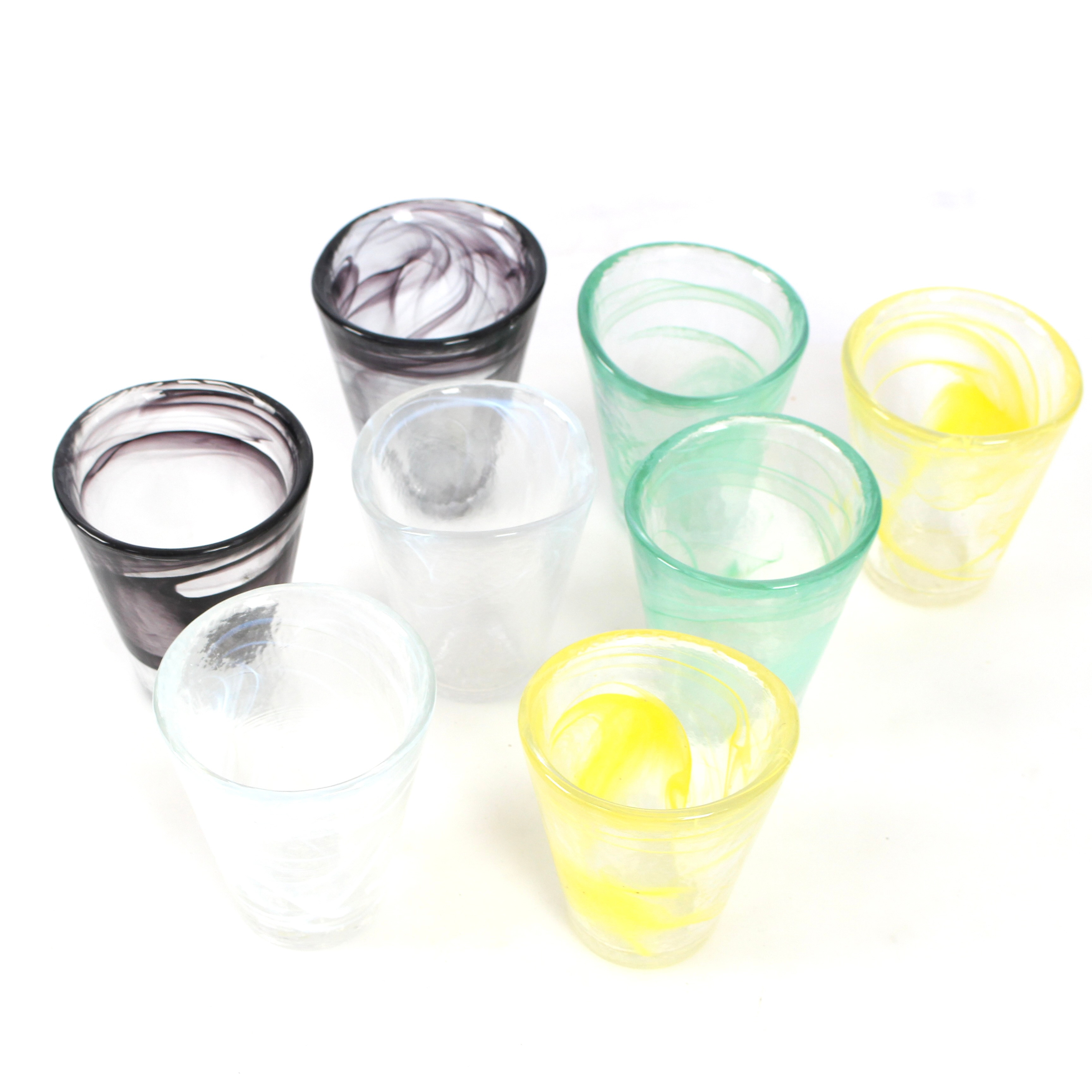 Images for 4415921. A set of 8 glass “Mine” by Ulrika Hydman Vallien ...