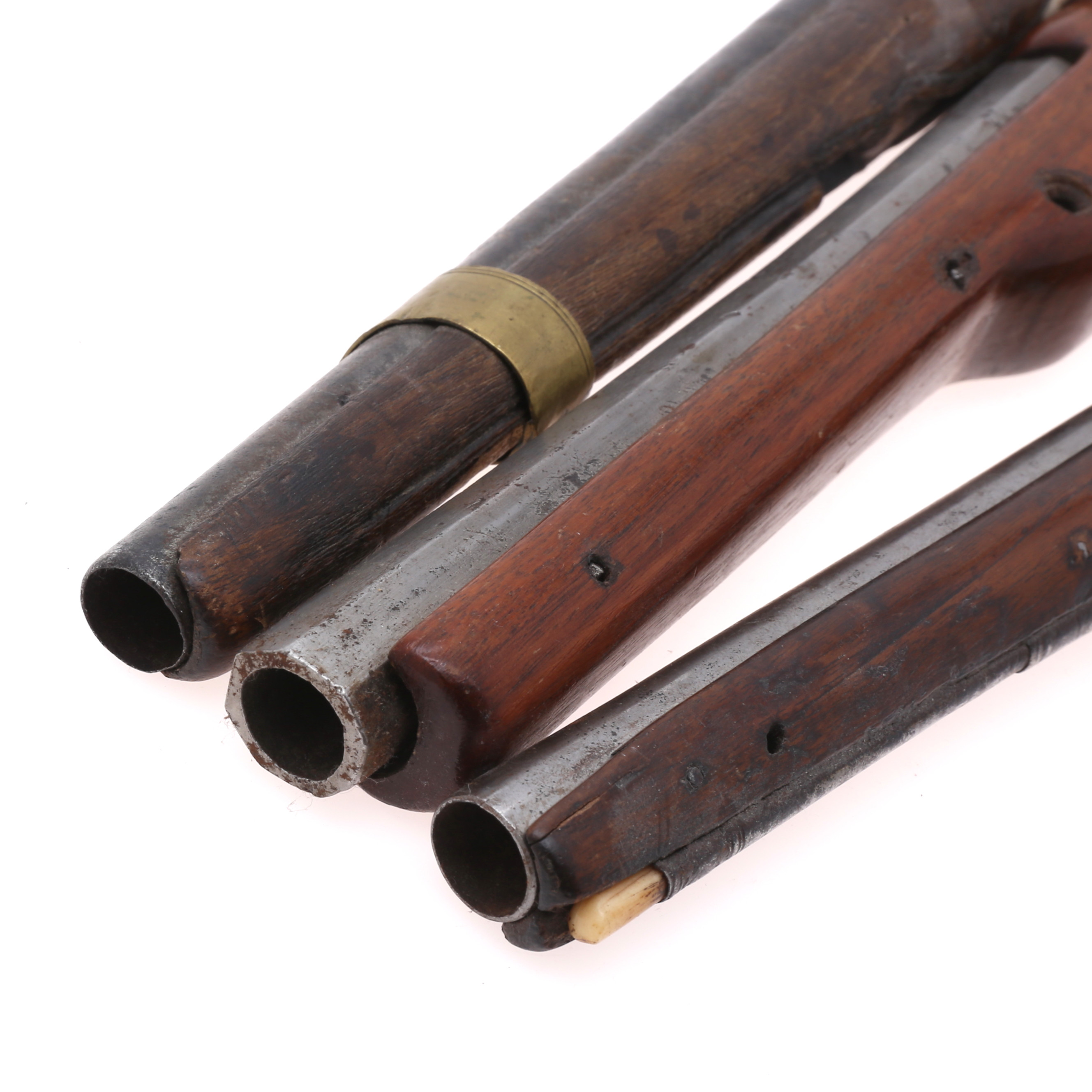 Images for 4421993. A set of three lock guns, not complete, 1700/19th ...