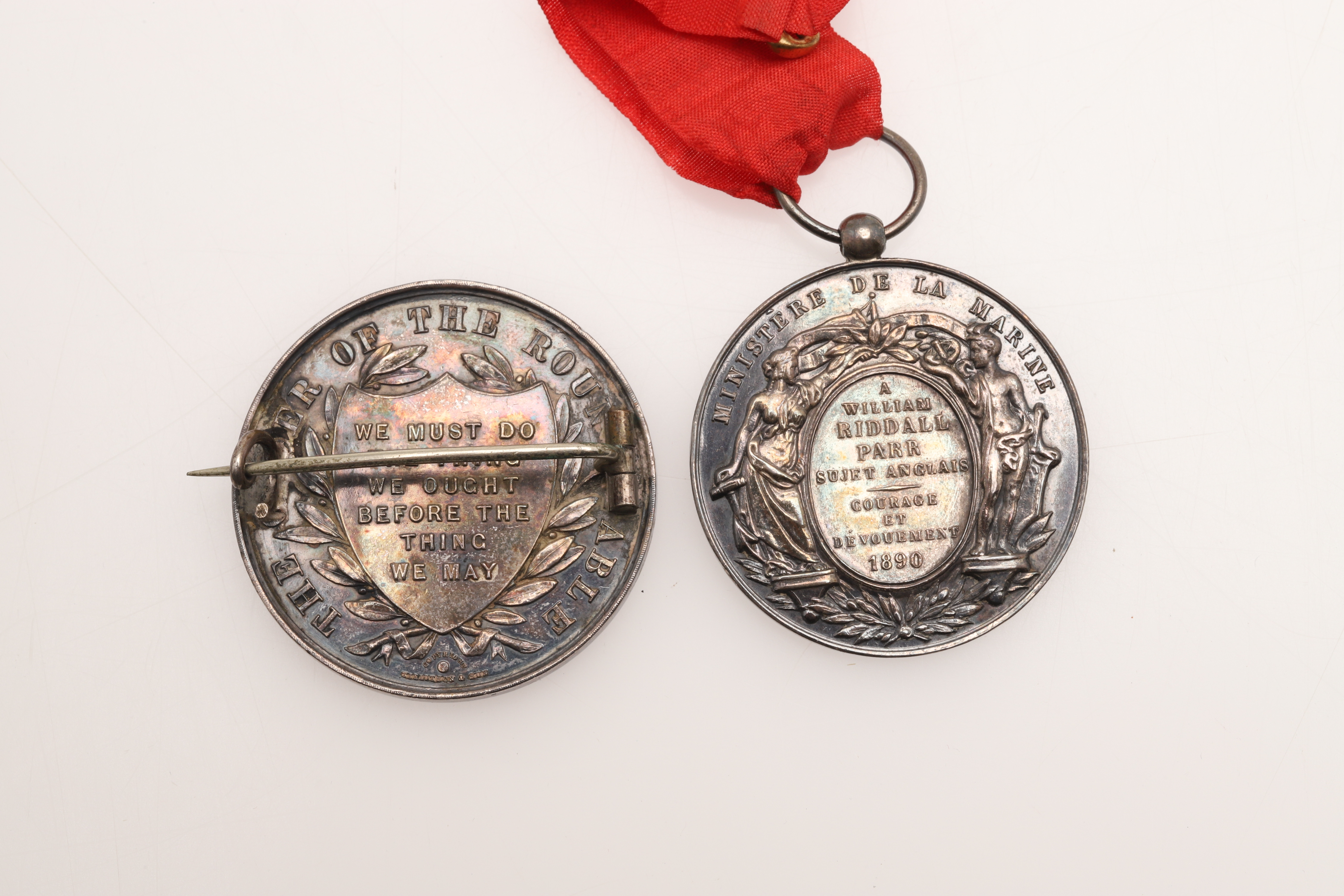 Images for 4433325. TWO 19TH CENTURY MEDALS FROM THE MARINE MINISTRY ...