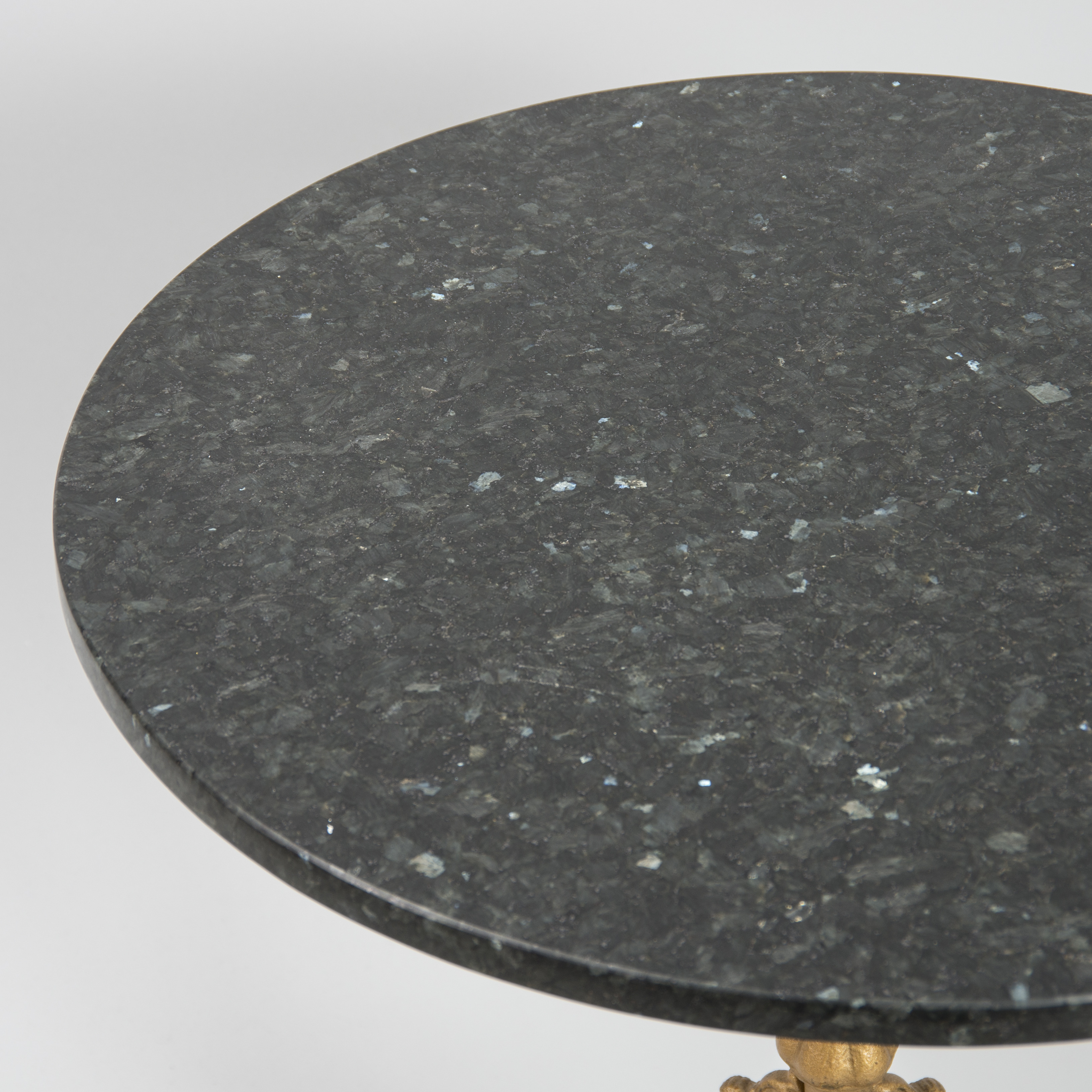 Images for 444474. PILLAR TABLE, cast iron with stone top, rococo style ...
