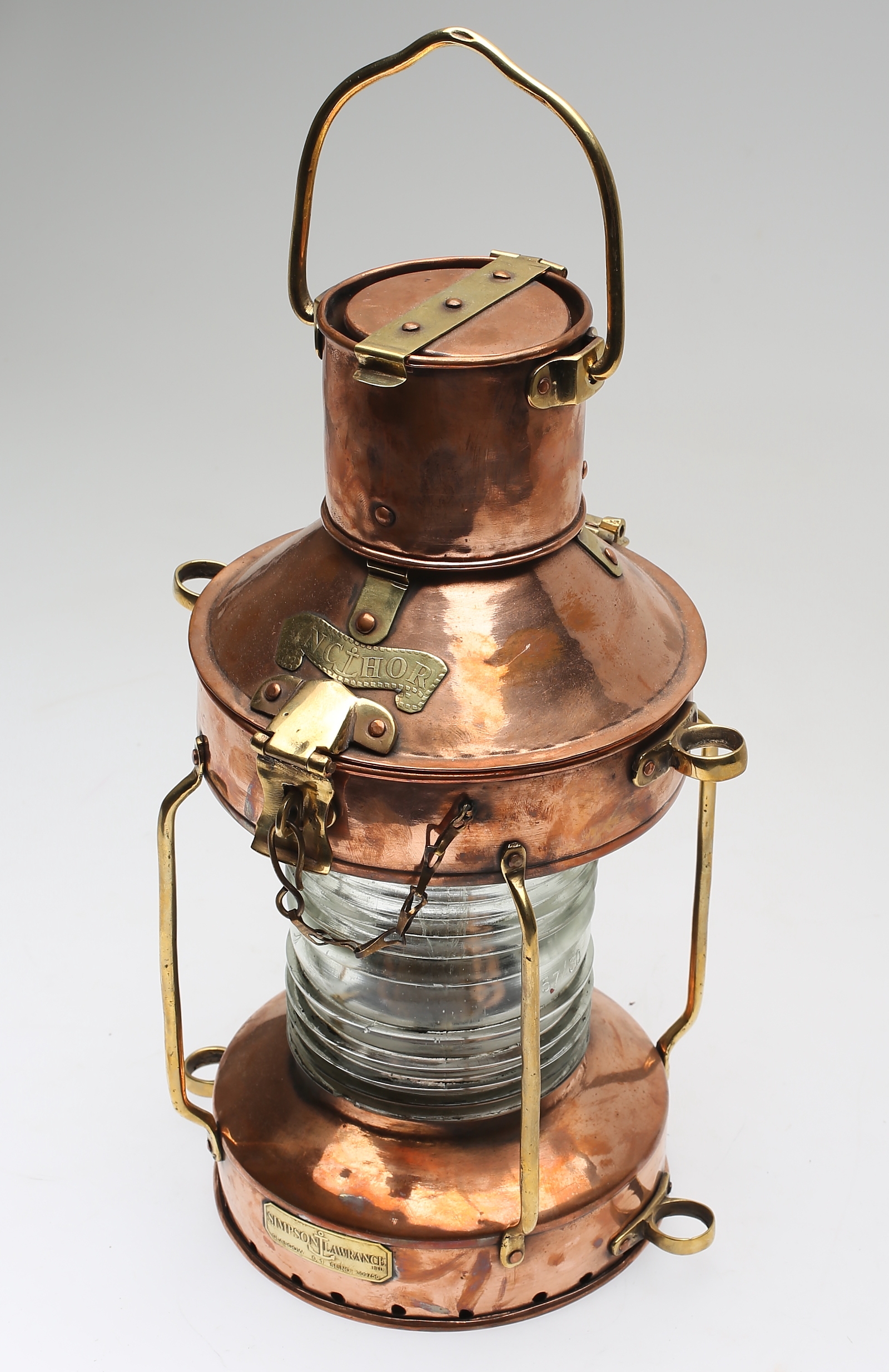 Images for 445032. PHOTOGEN LAMP, copper and glass, Simpson Lawrence ...