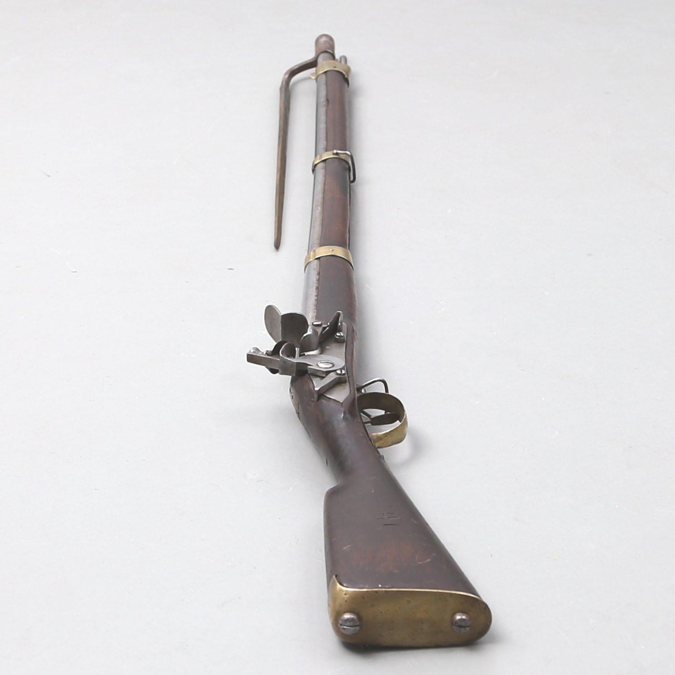 Images for 445339. FLINTLOCK GUN with BAYONET, Sweden, m/1799 for the ...