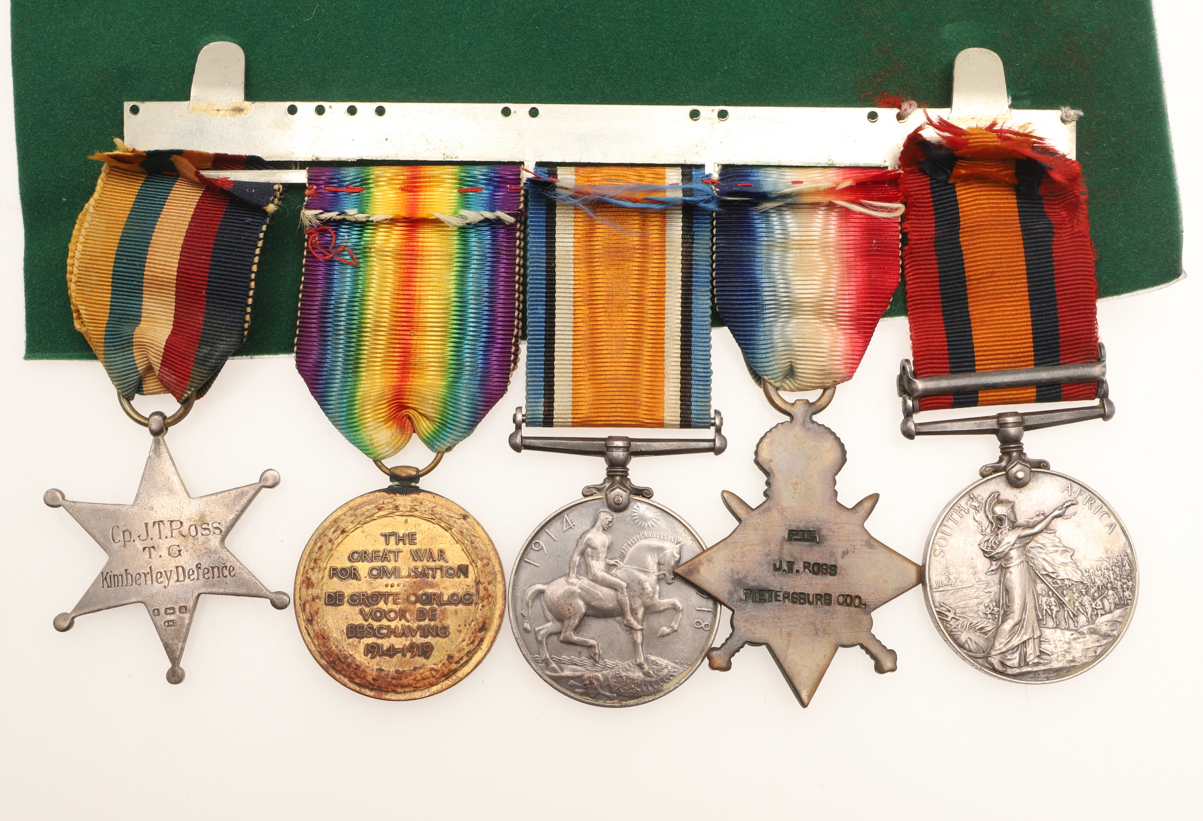 Images for 4457545. A BOER WAR AND LATER GROUP OF FIVE TO THE KIMBERLEY ...