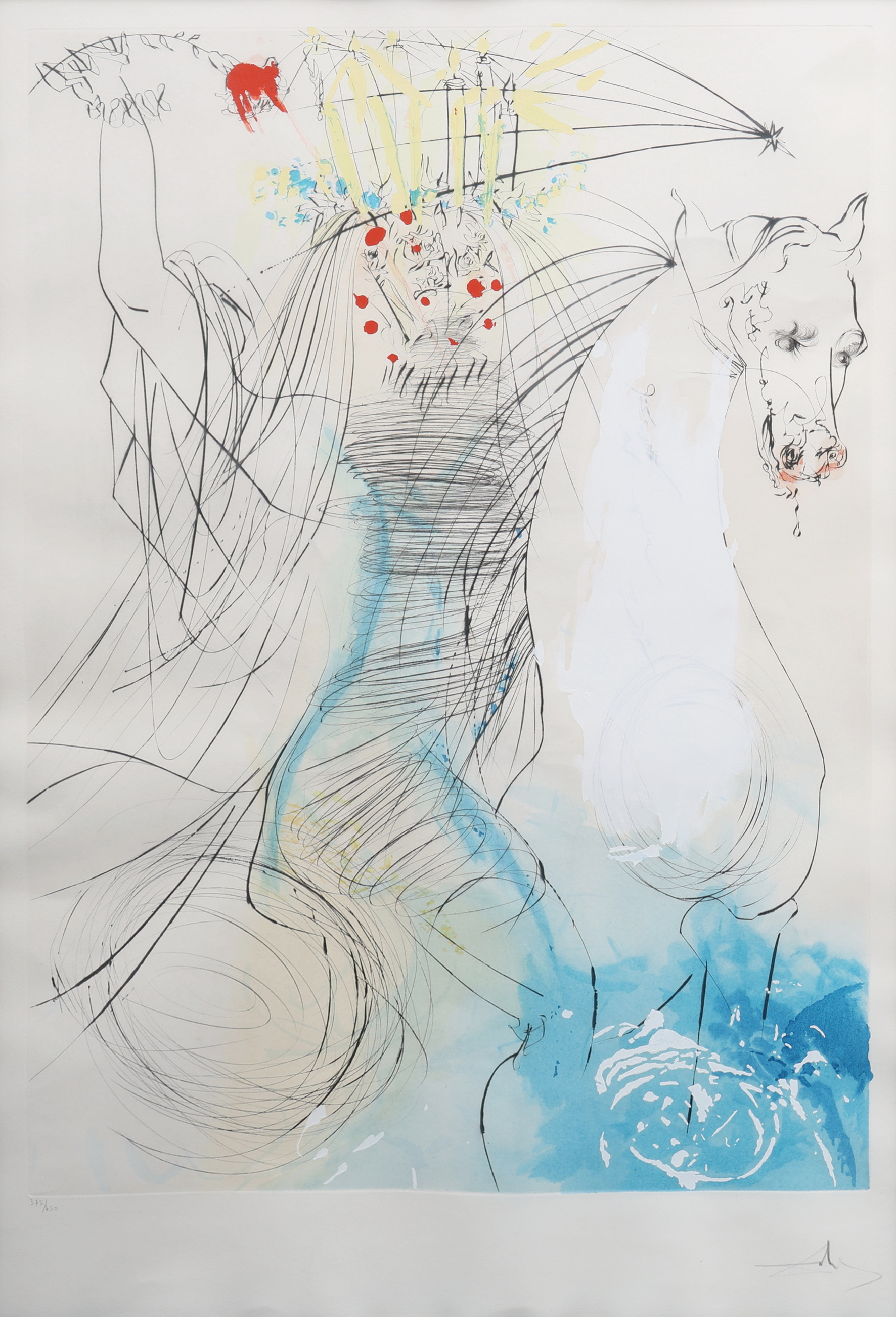 Bilder zu 4461906. SALVADOR DALÍ. DRYNEEDLE AND POCHOIR, „SANKTA LUCIA ...