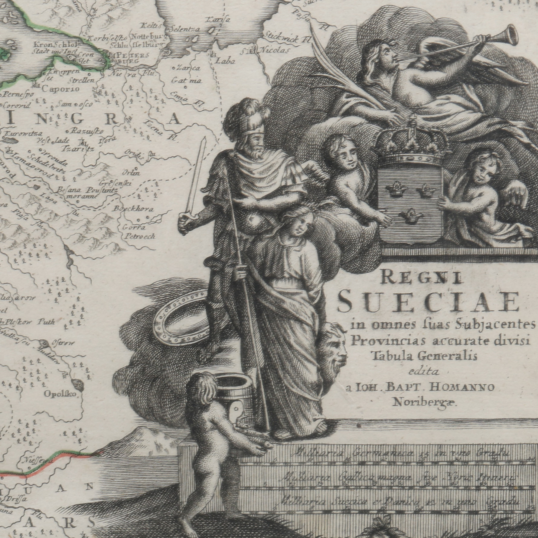 Images for 4467724. ANTIQUE MAP. JOHAN BABTIST HOMANN'S ENGRAVED AND ...