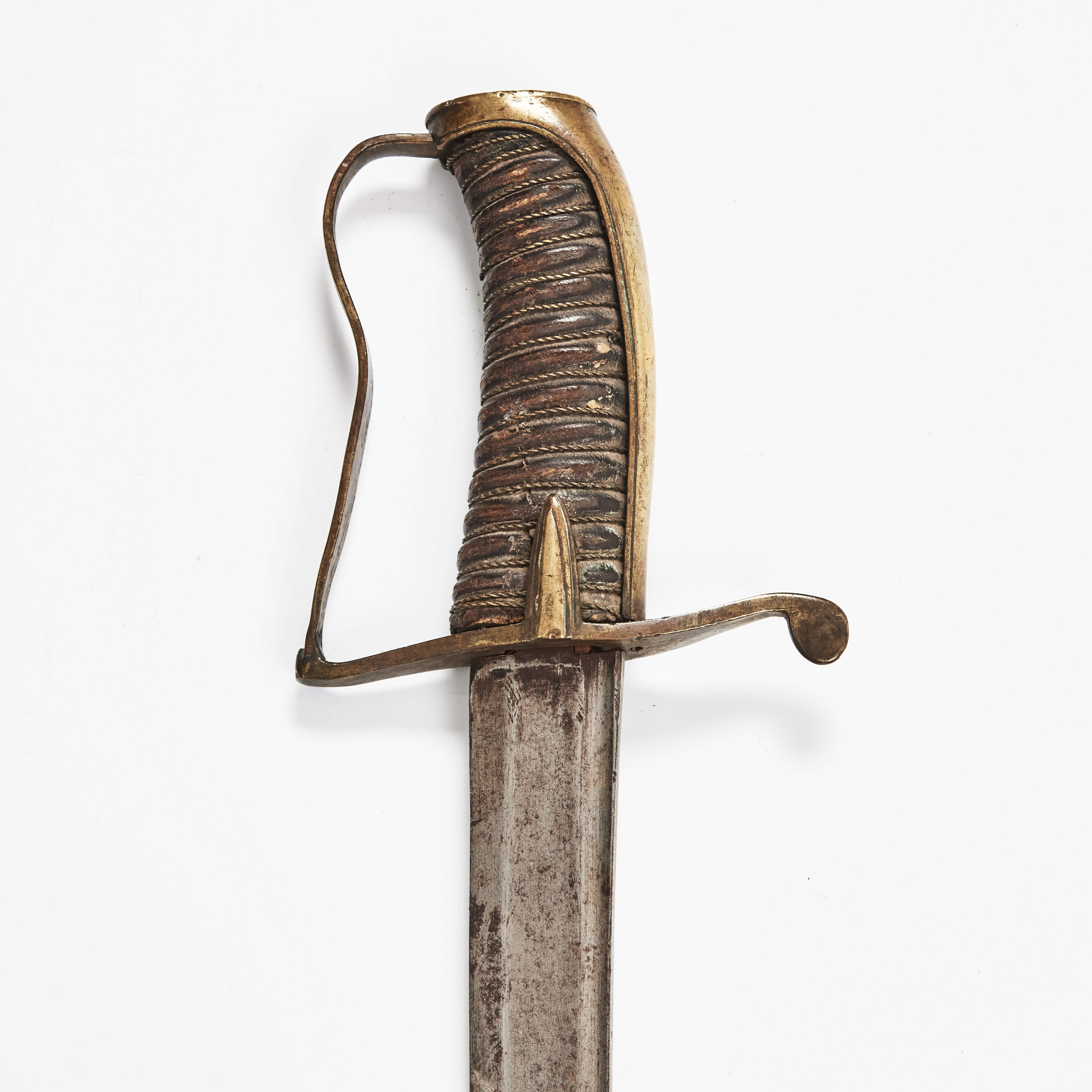 Images for 4472493. A Swedish sabel, 1790s, brass mount, leather ...
