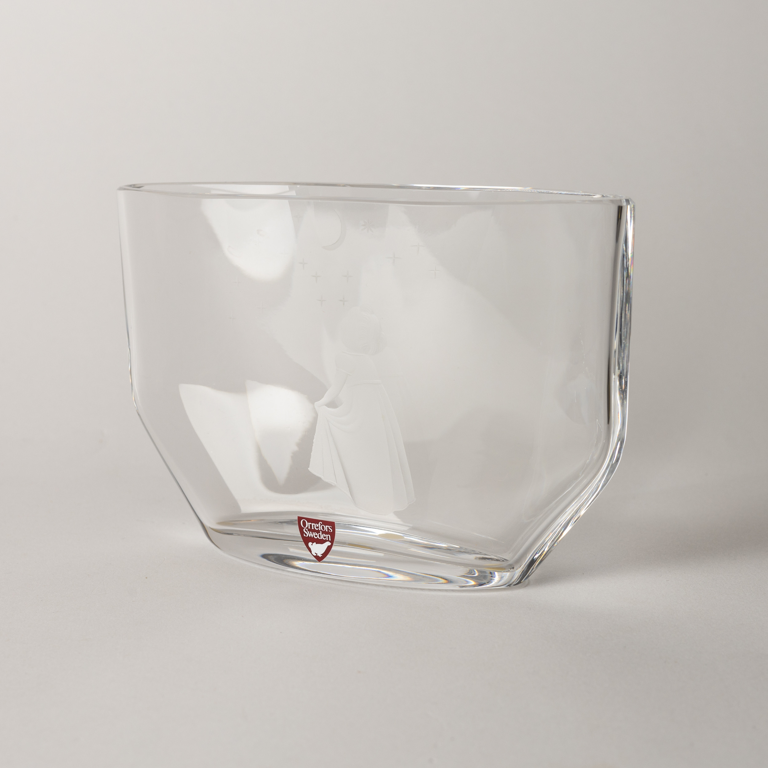 Images for 4483457. EDVIN ÖHRSTRÖM. A glass vase, “Flicka som niger for ...