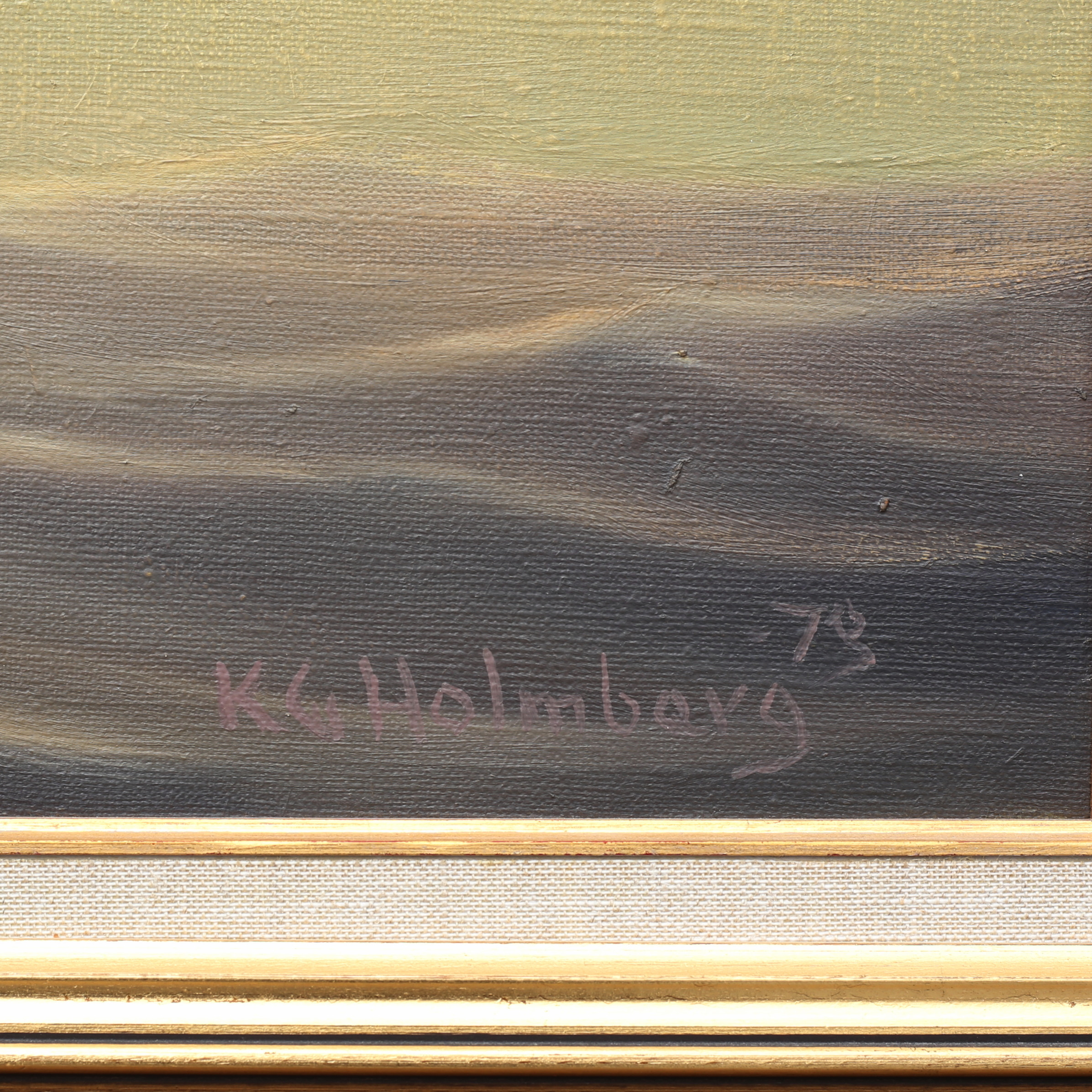 Images for 4487160. KARL GUSTAV HOLMBERG. Sailboat on the North Sea ...