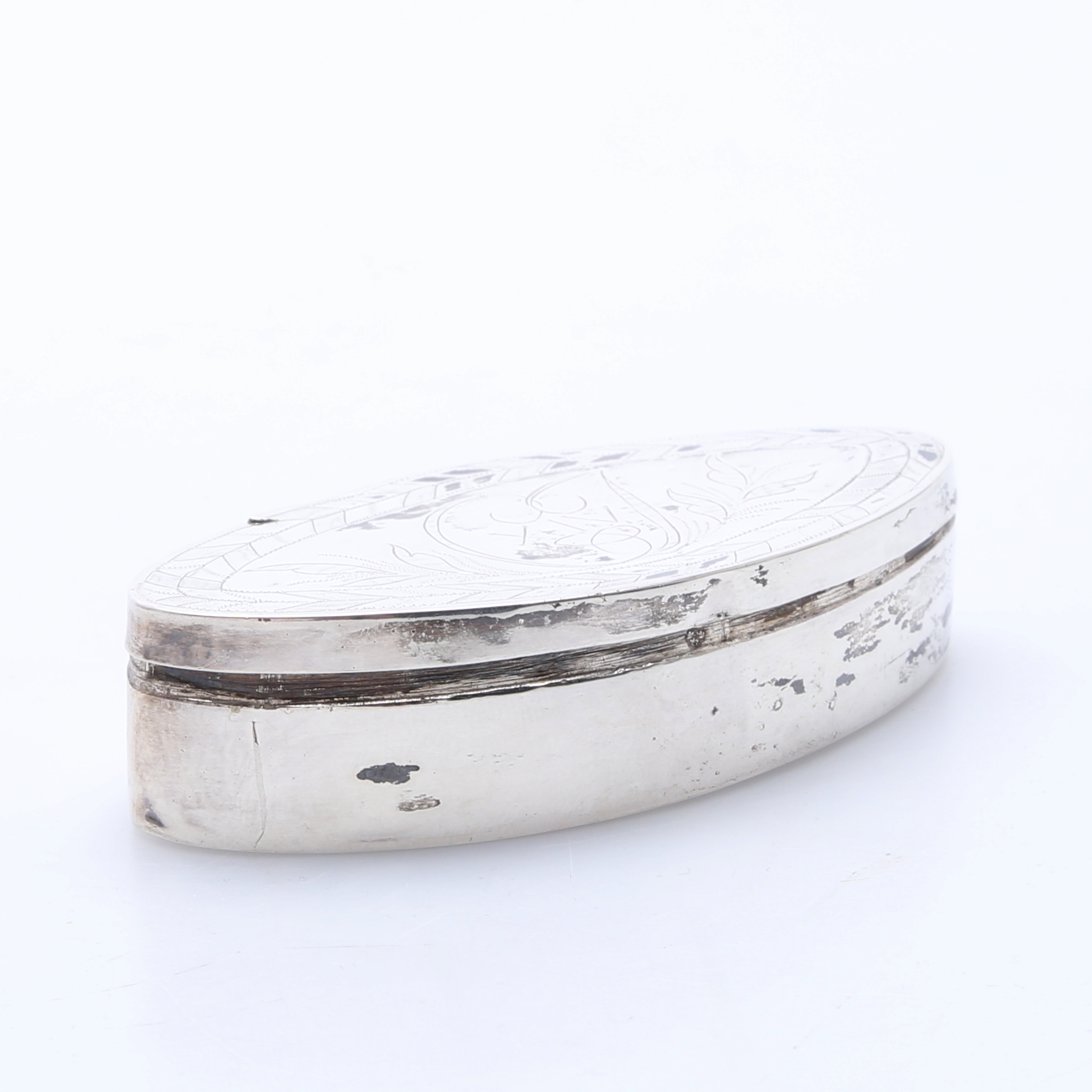 Images for 448804. BOX of silver with Karl XIV Johan monogram. Lars ...