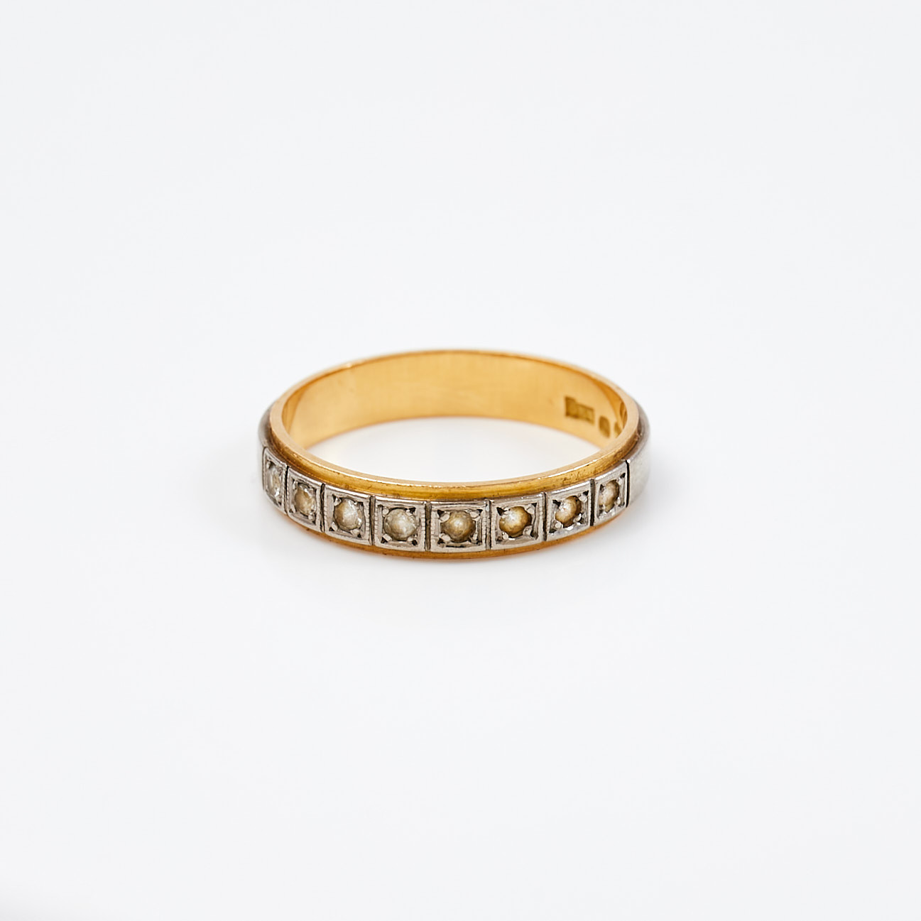 Images for 4496380. RING so called halvallians, 18k white and red gold ...