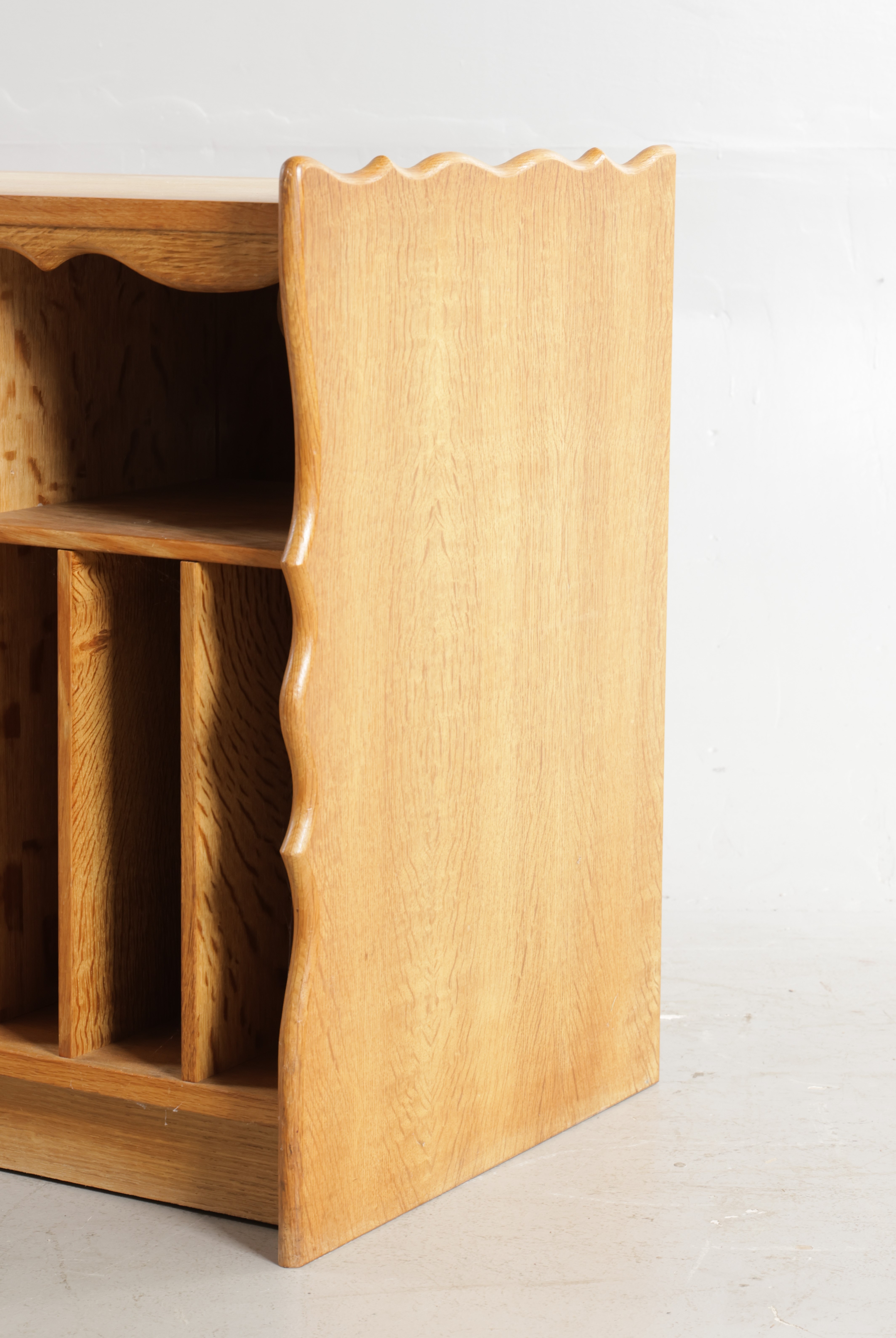 Images for 4498138. DANSK MØBELDESIGN. Stereo bench in oak, front with ...