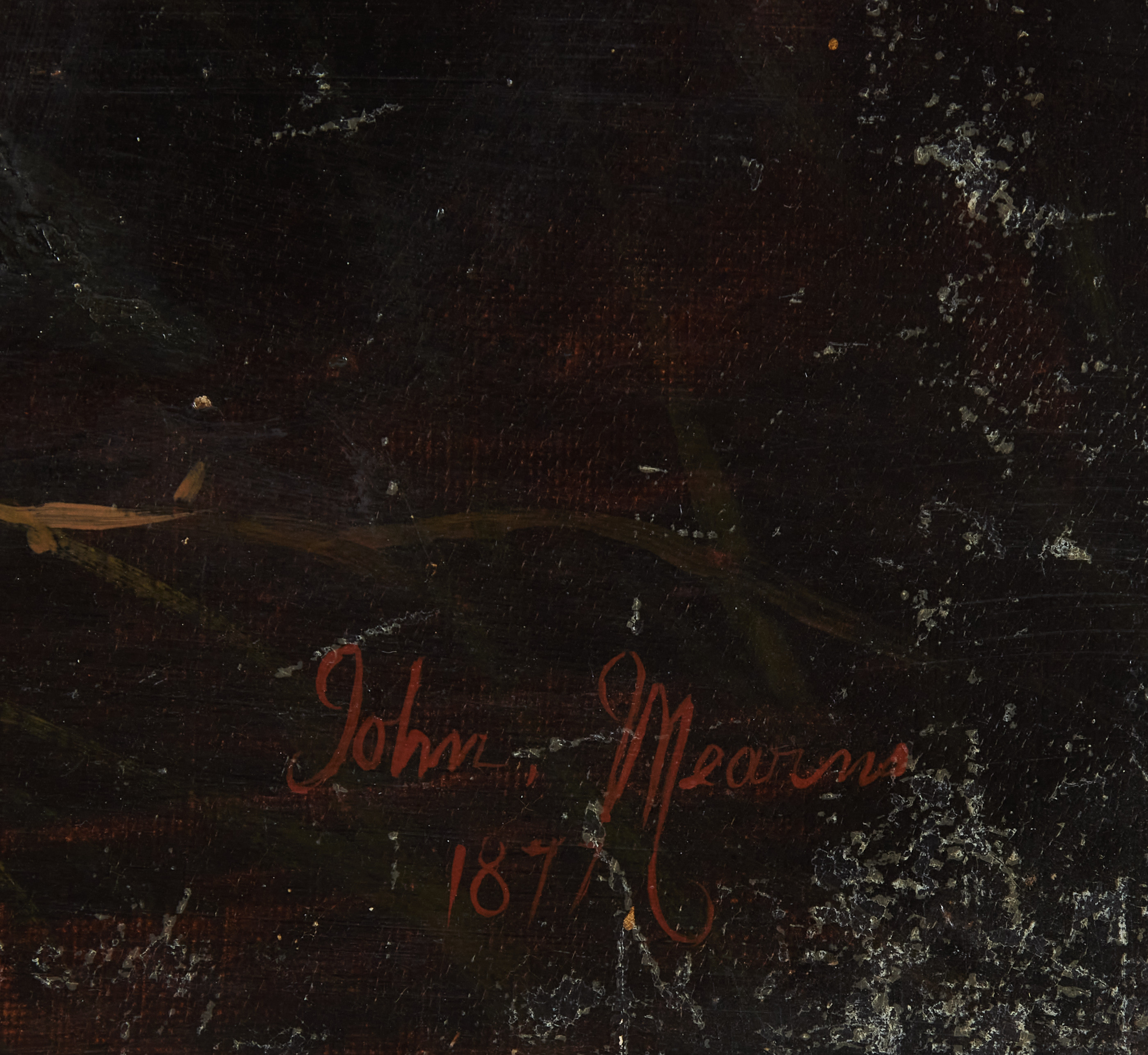 Images for 4500216. JOHN MEARNS. Spaniel dogs on the hunt, signed and ...
