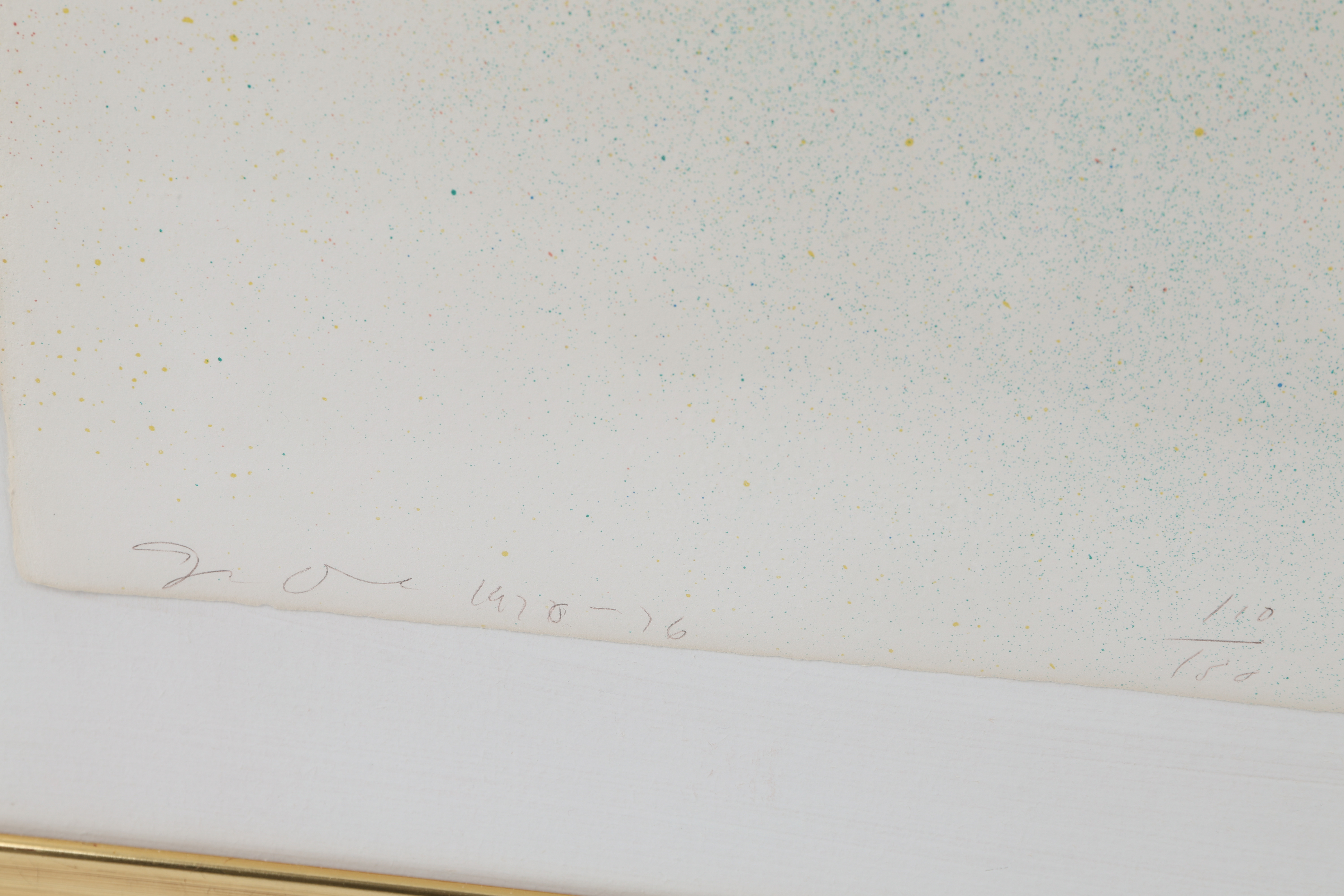 JIME DINE. “Hands”, lithograph in colours, signed. Art - Engravings ...