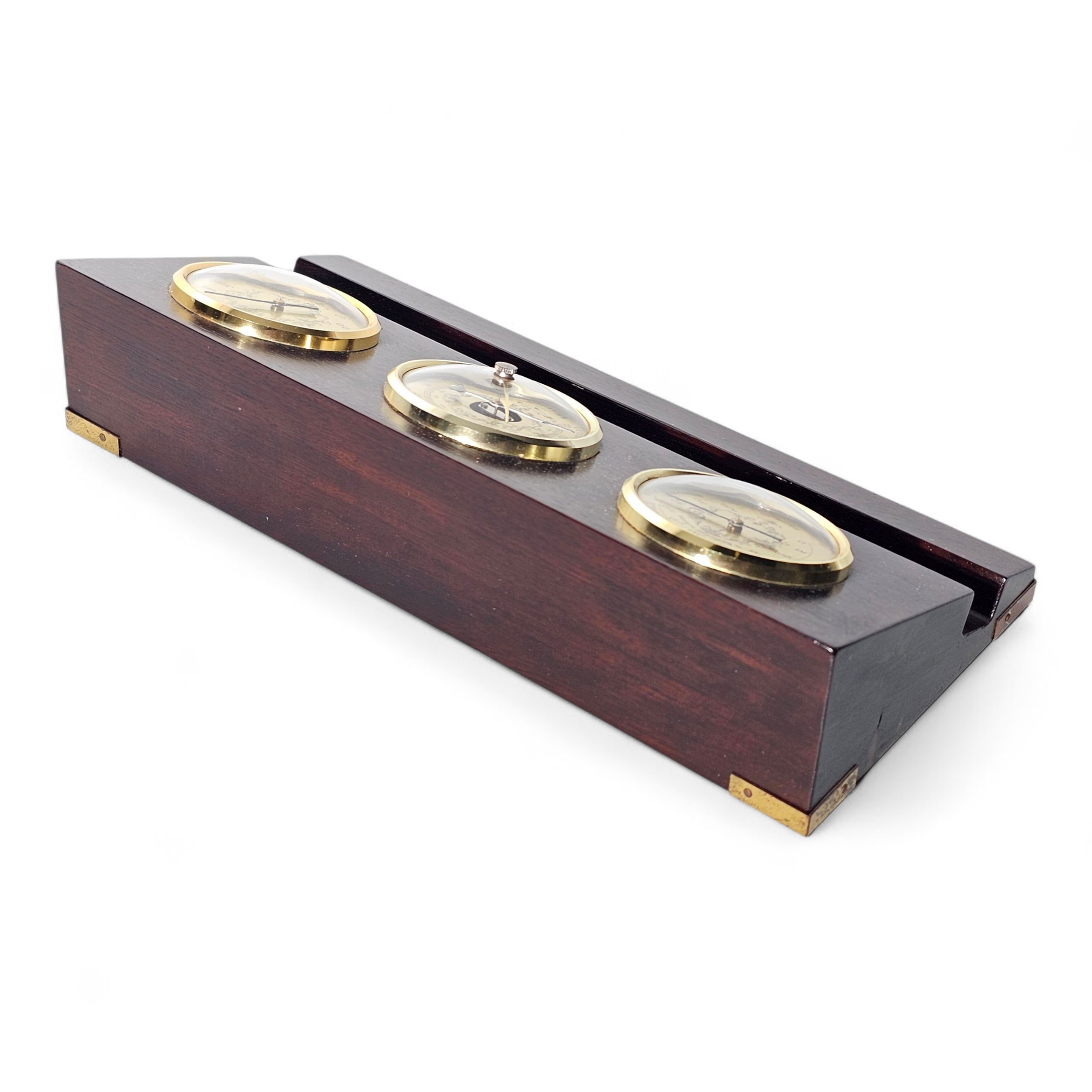 Images for 4503923. Nautical-style desktop weather station. In wood ...