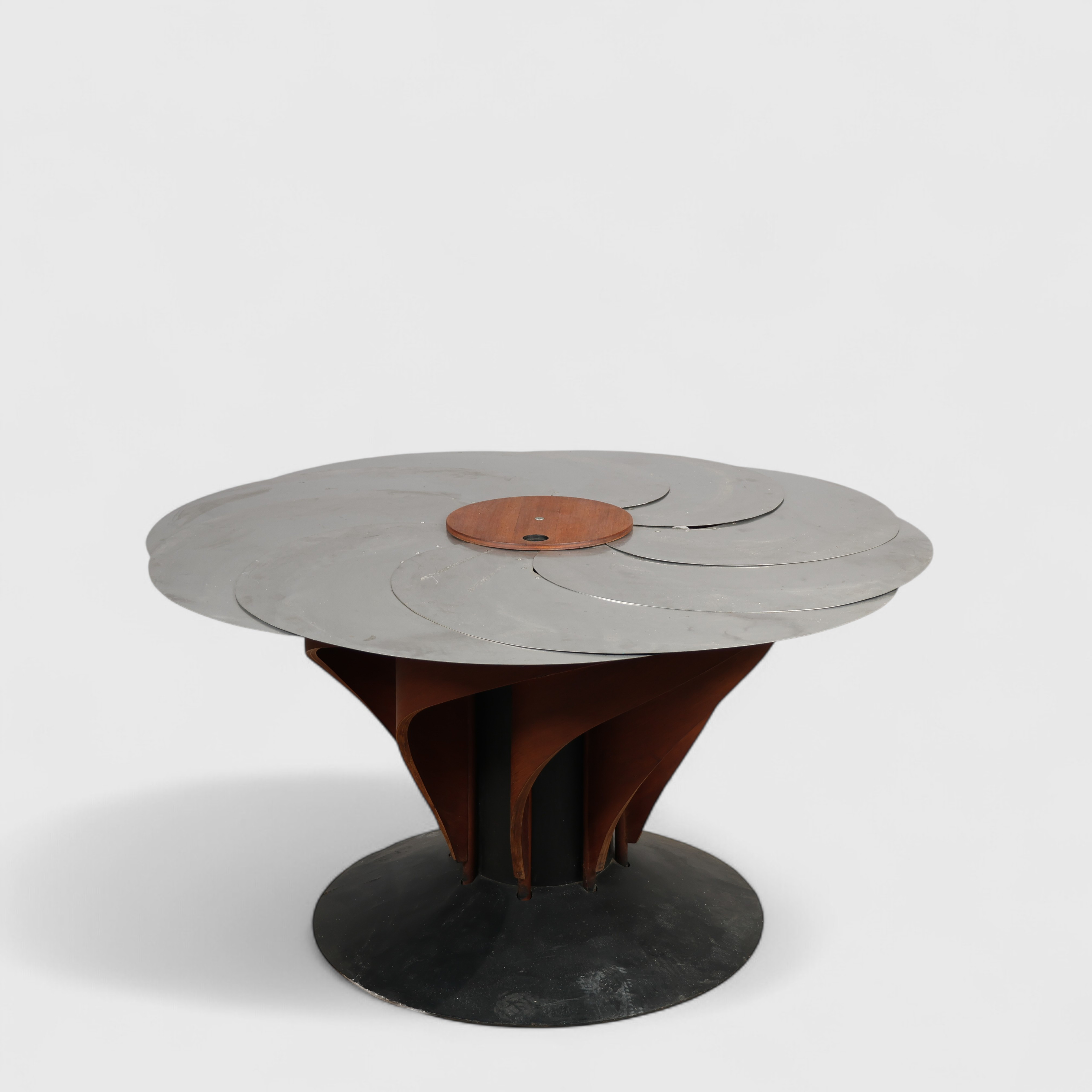 Images for 4504640. NILS-OLE ZIB. Sculptural dining table in mahogany ...