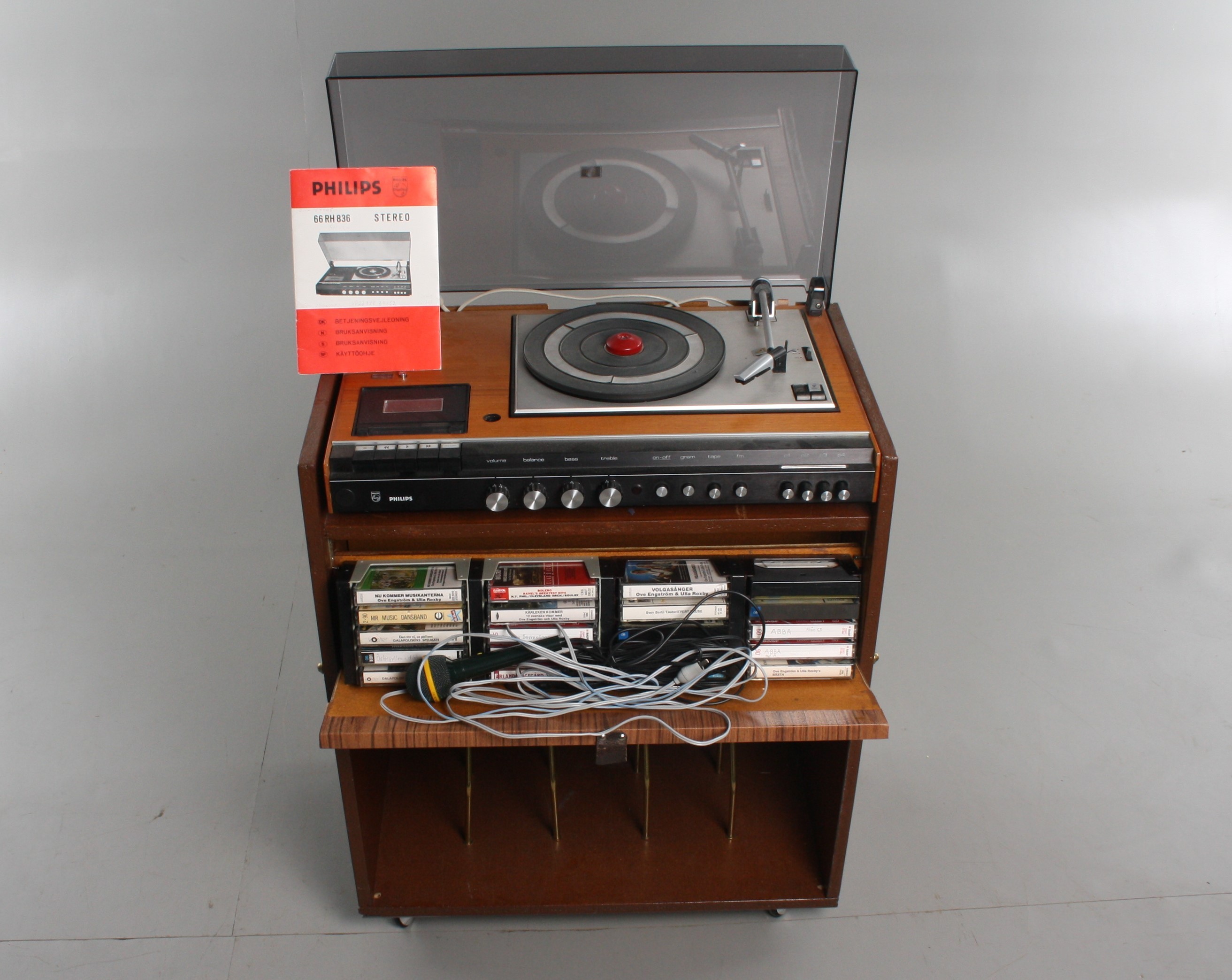 Images for 450483. STEREO BENCH with wheels, Philips 66 RH 836 stereo ...