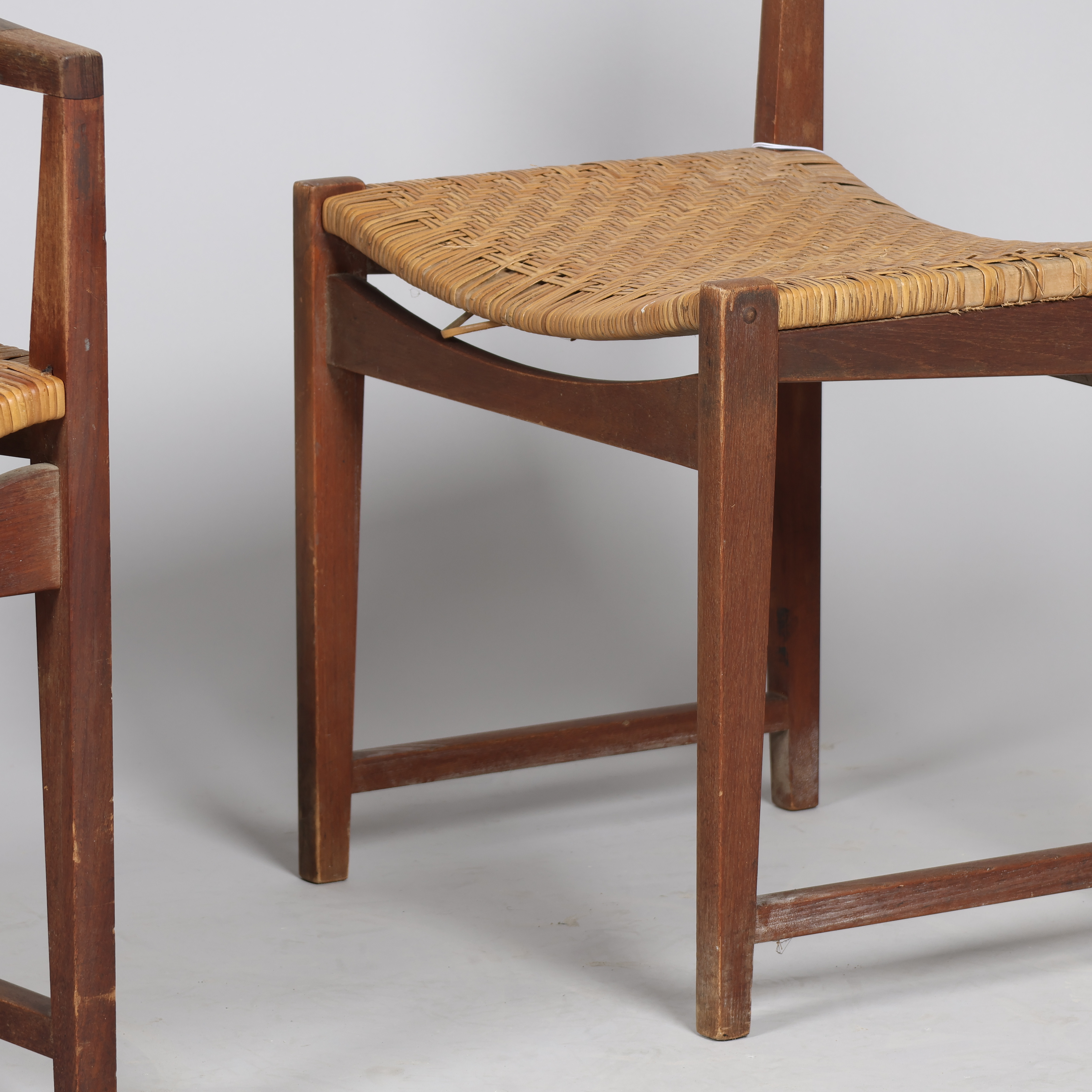 Images for 4506212. PETER HVIDT & ORLA MØLGAARD NIELSEN. Chair and armchair with teak frame and ...