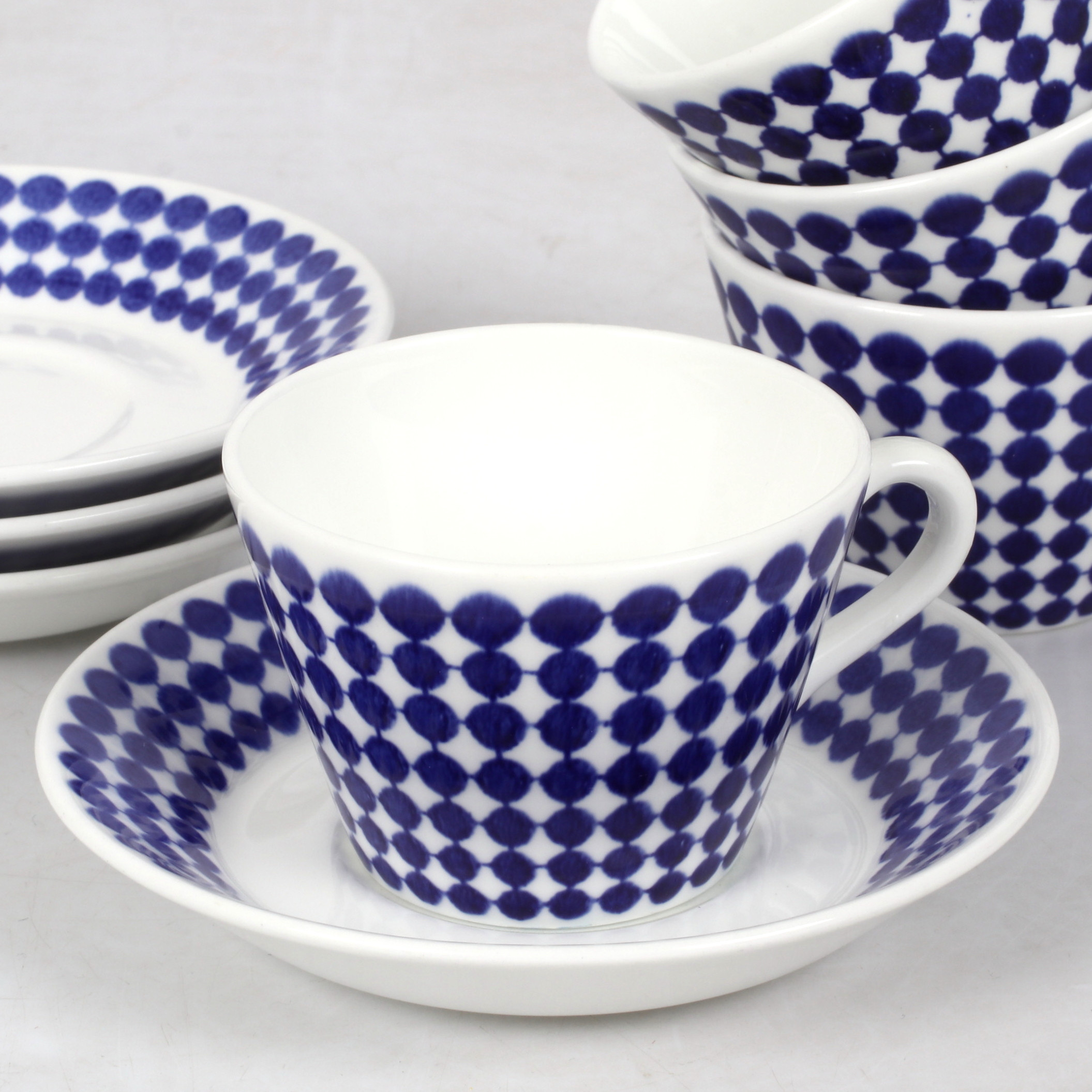 Images for 4510053. STIG LINDBERG. coffee cups with saucer, 8 pieces ...