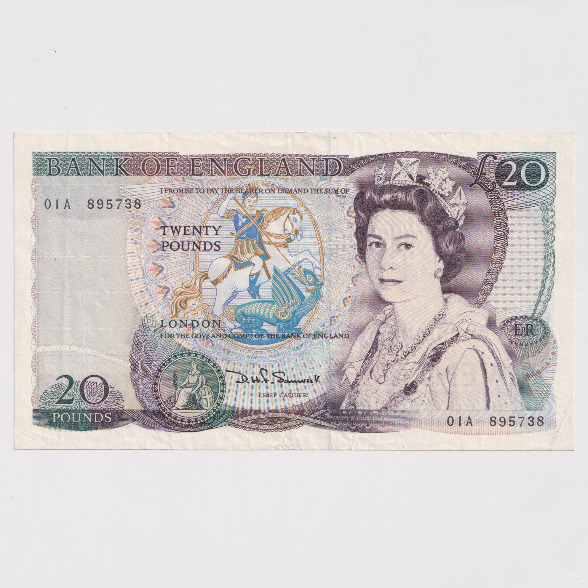 Images for 4510930. ELIZABETH II £20 BANK NOTE. - Auctionet