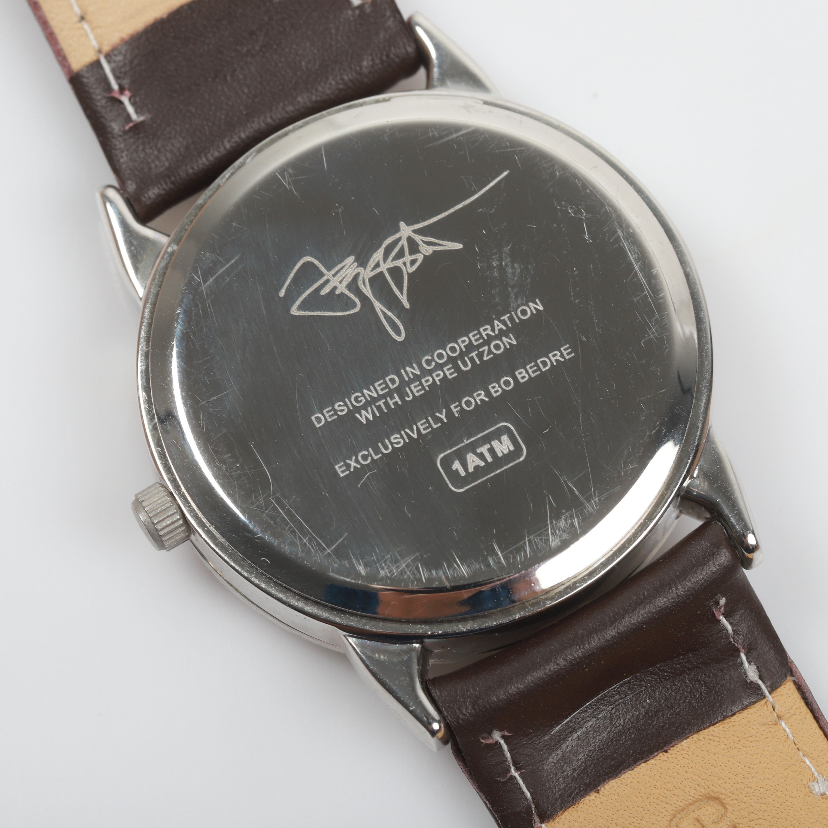 Bilder för 4526185. JEPPE UTZON. Armbandsur, stål, Bo Bedre. - Auctionet