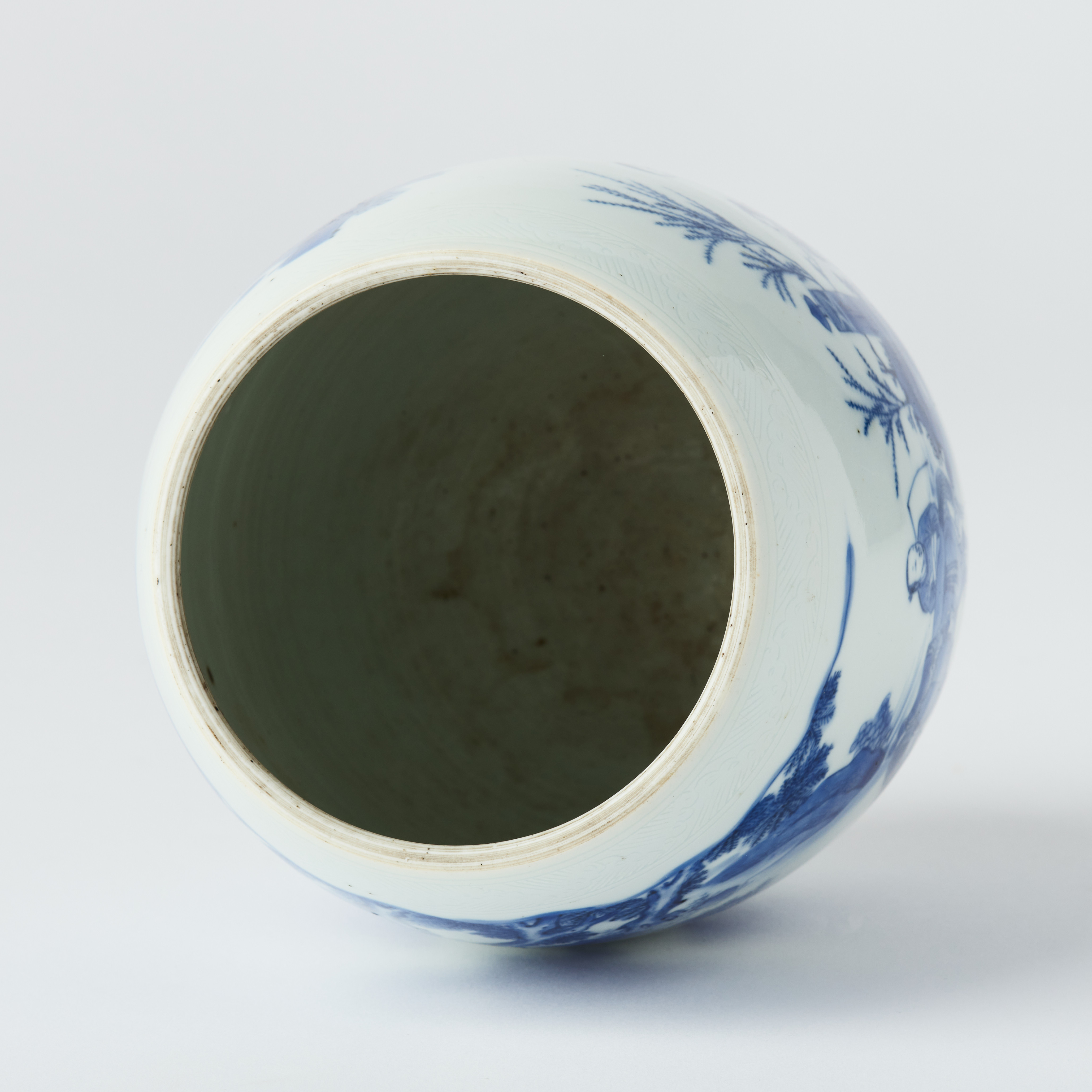 Images for 4530274. A Fine Chinese Transitional Blue and White ...