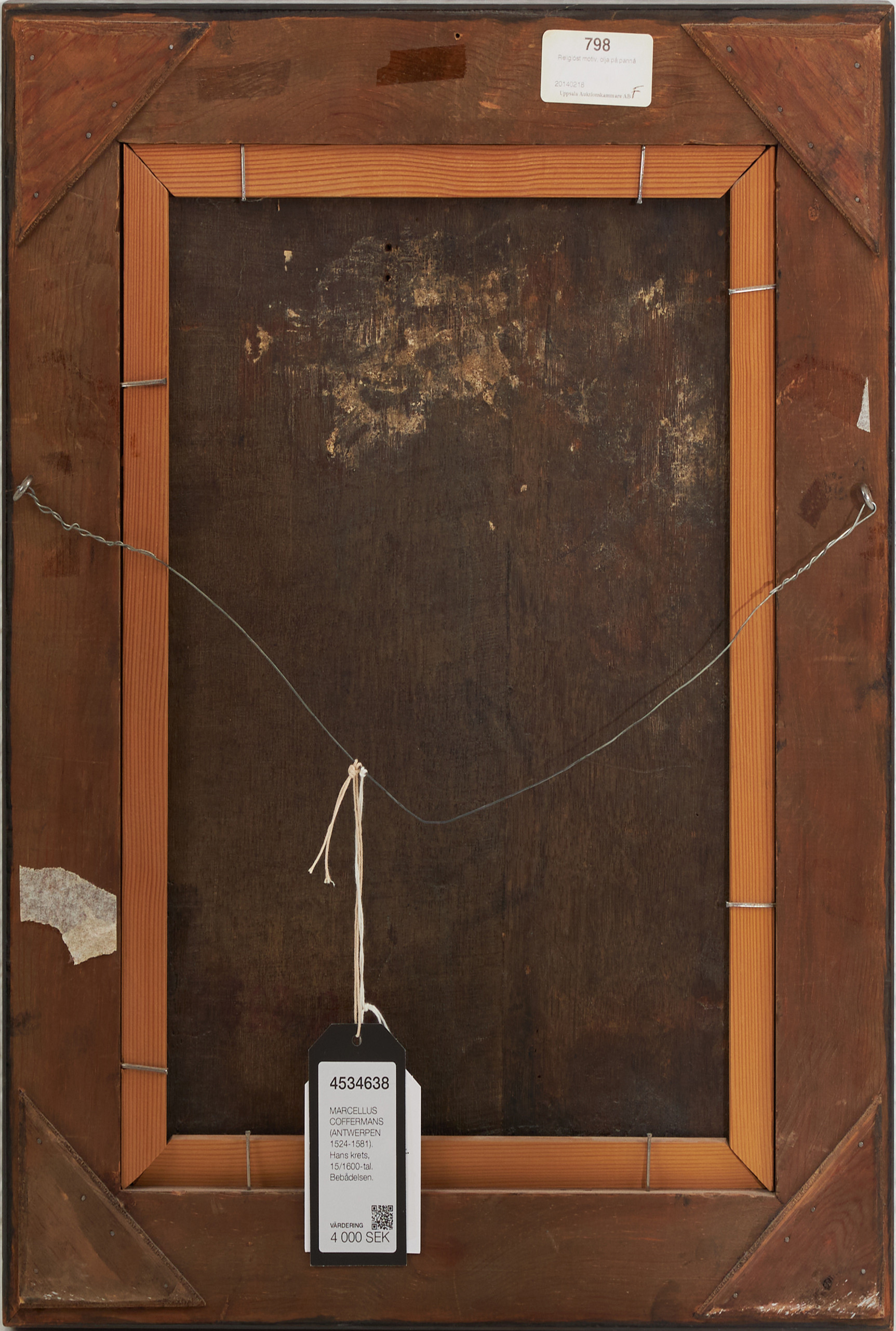 MARCELLUS COFFERMANS (ANTWERP 1524-1581). His circle, 15th/17th century ...