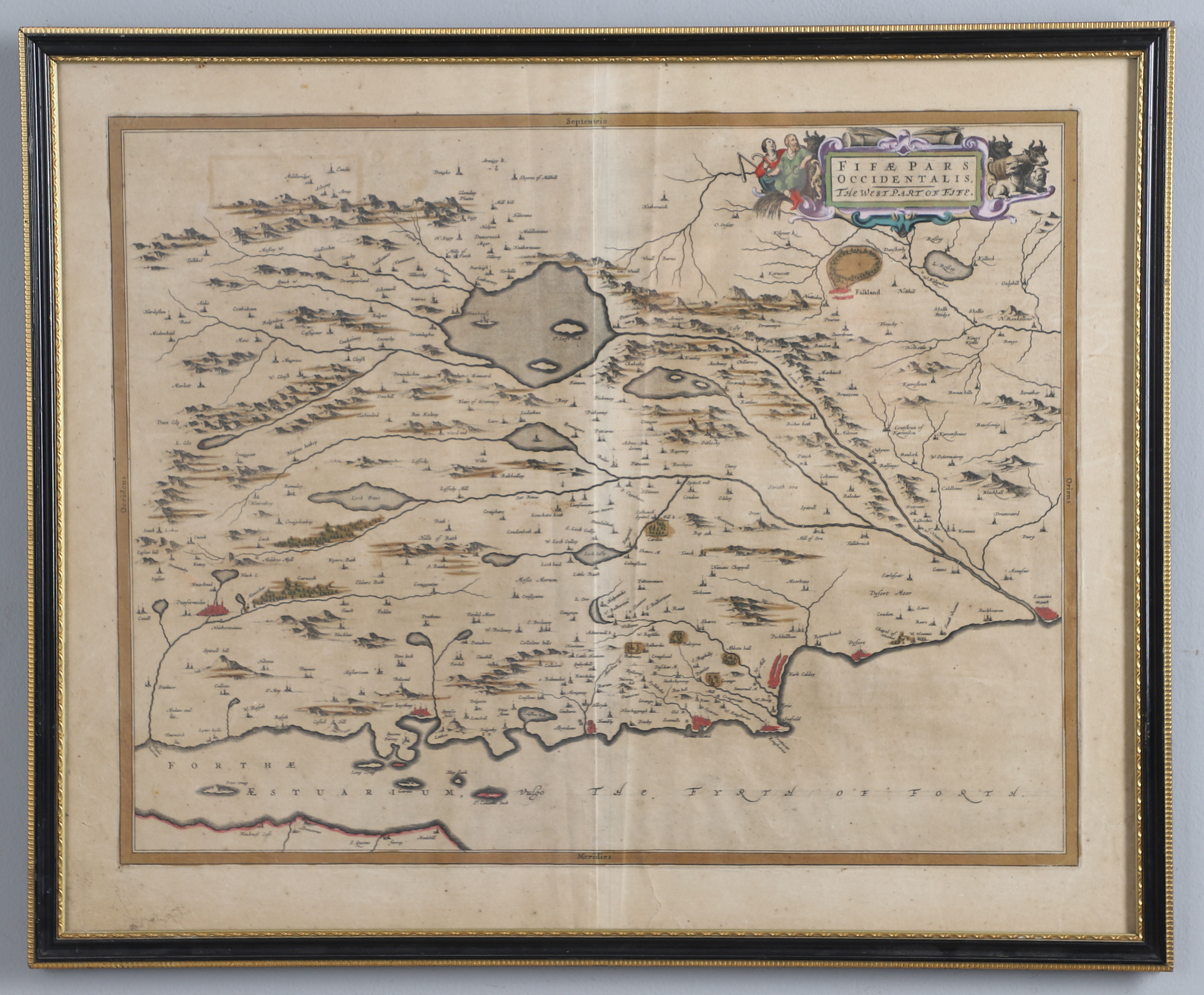 ANTIQUE MAP - SCOTLAND 'FIFE'. Books, Maps & Manuscripts - Maps - Auctionet