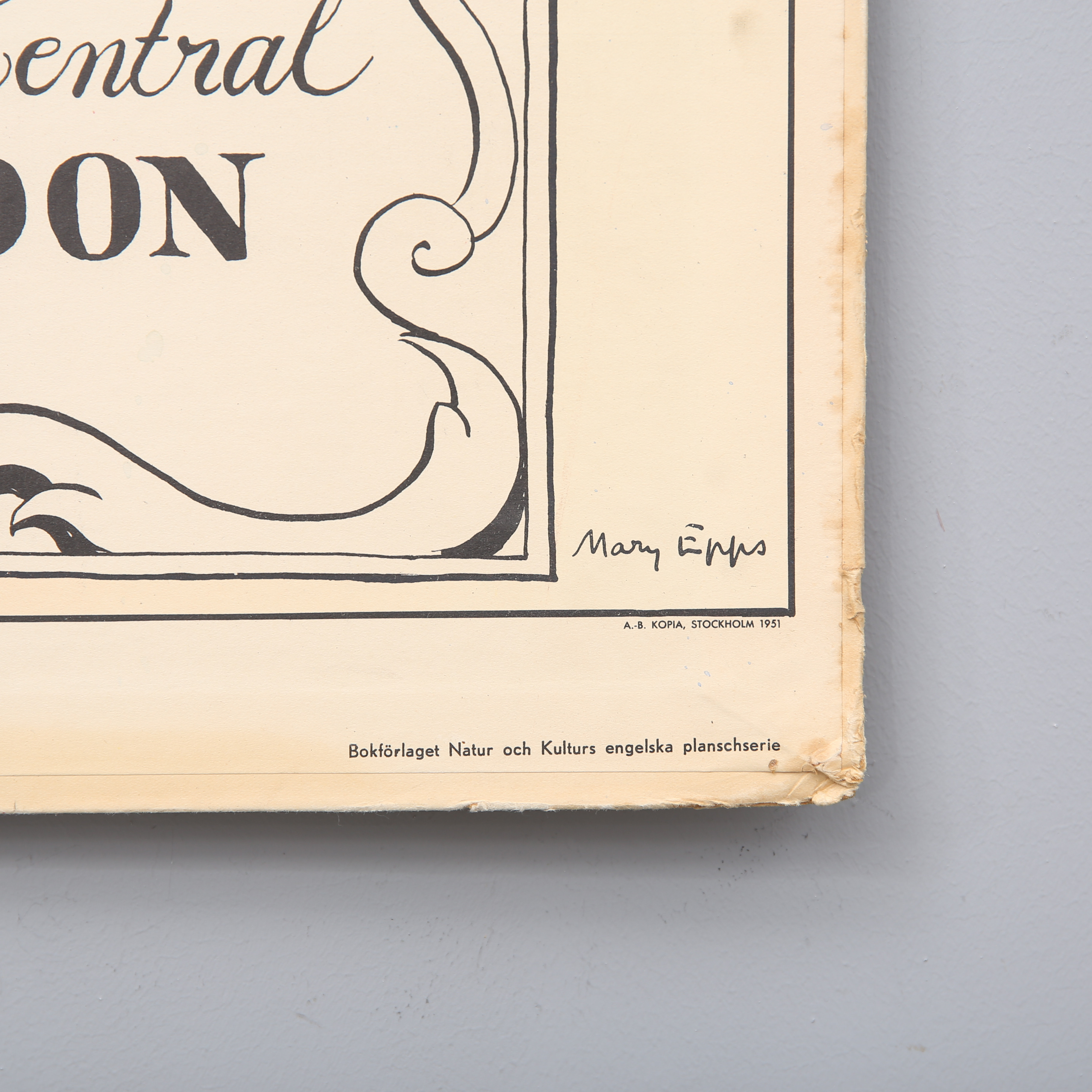 Images for 4537999. SCHOOL PLAN, Mary Epps, “Map of London”, Nature and ...