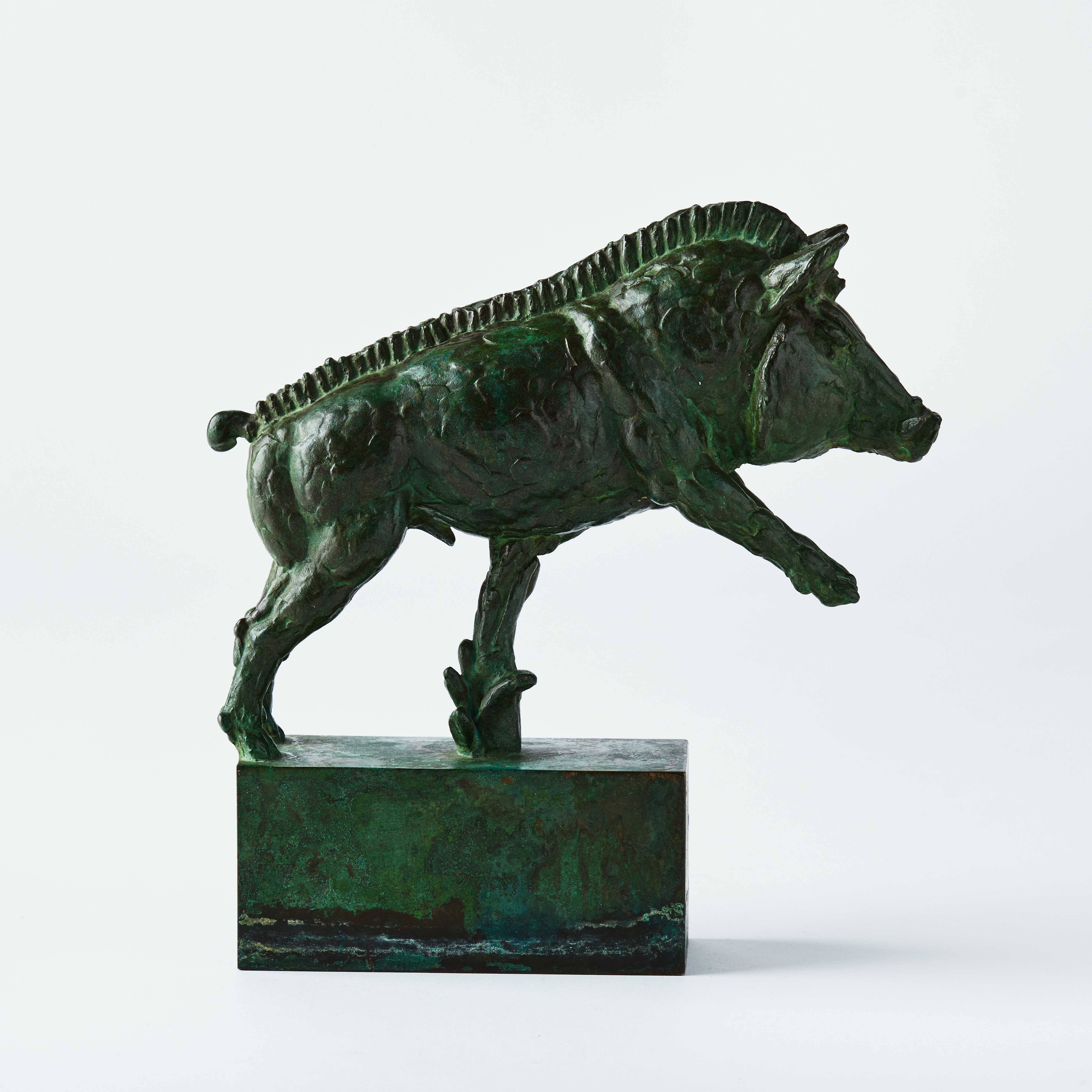 Images for 4542787. CARL MILLES. "Vildsvin" (Wild boar). - Auctionet