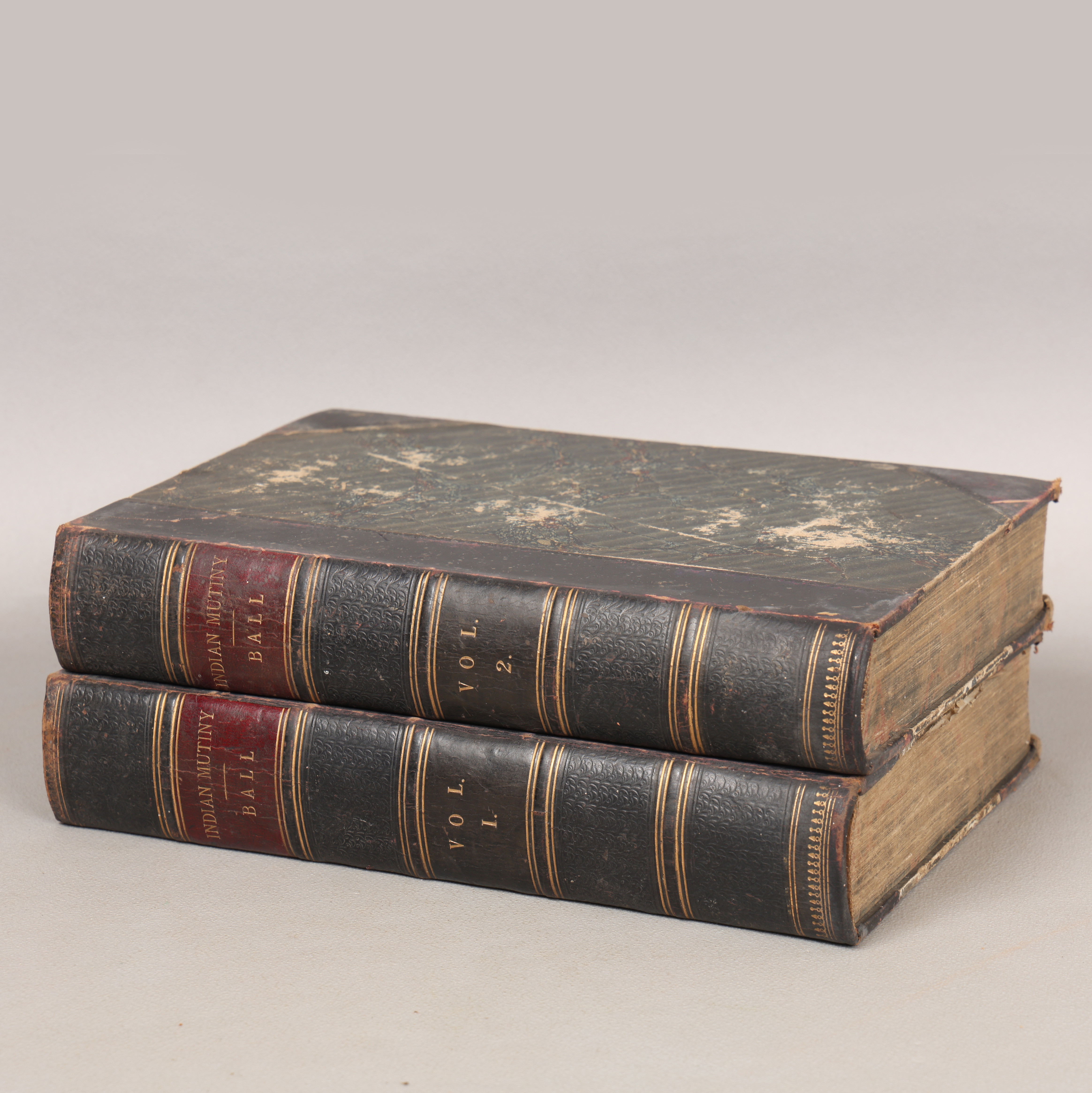 CHARLES BALL,THE HISTORY OF THE INDIAN MUTINY, TWO VOLUMES (2). Books ...