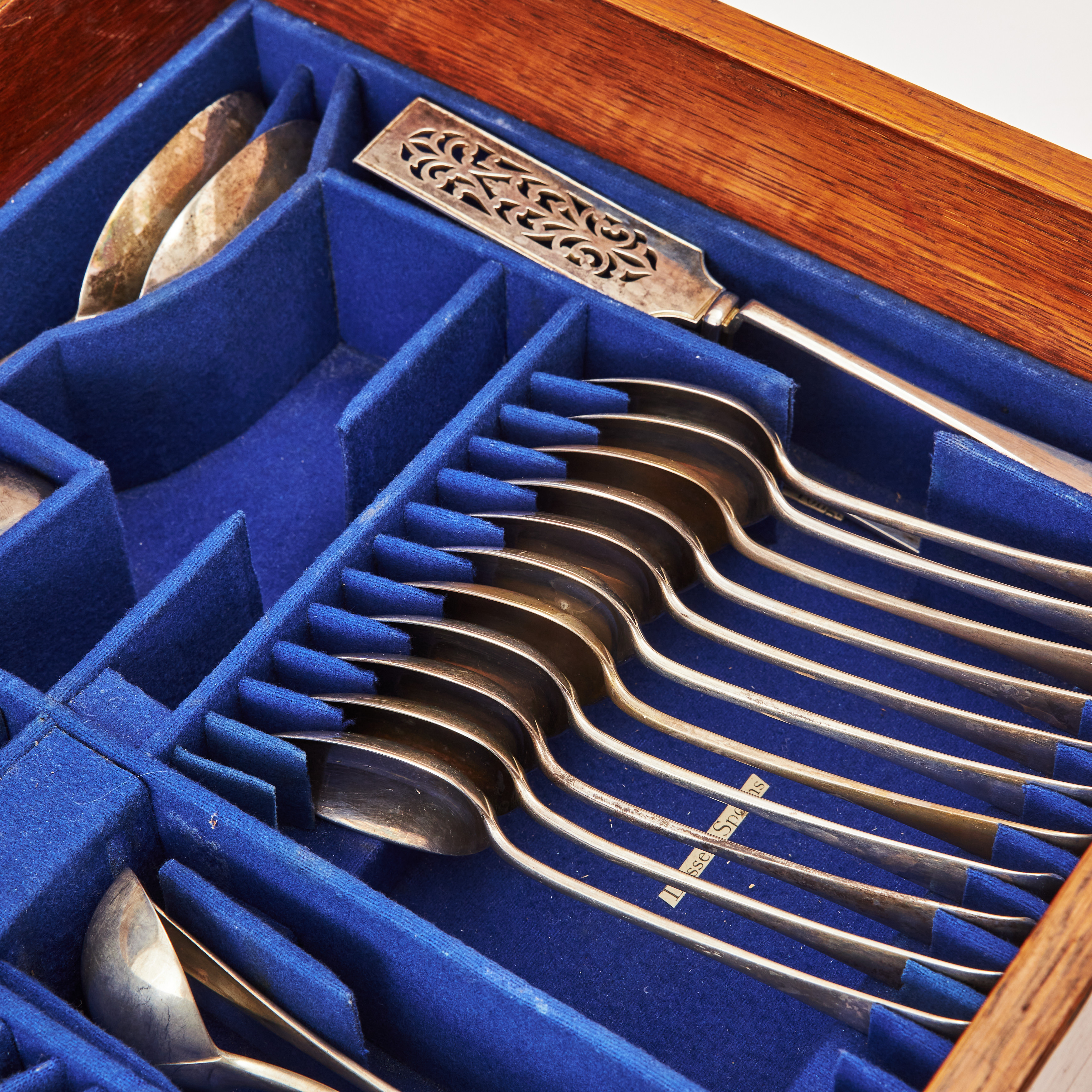 Images for 4552135. A pair of silver cutlery, 82 pieces, John ...
