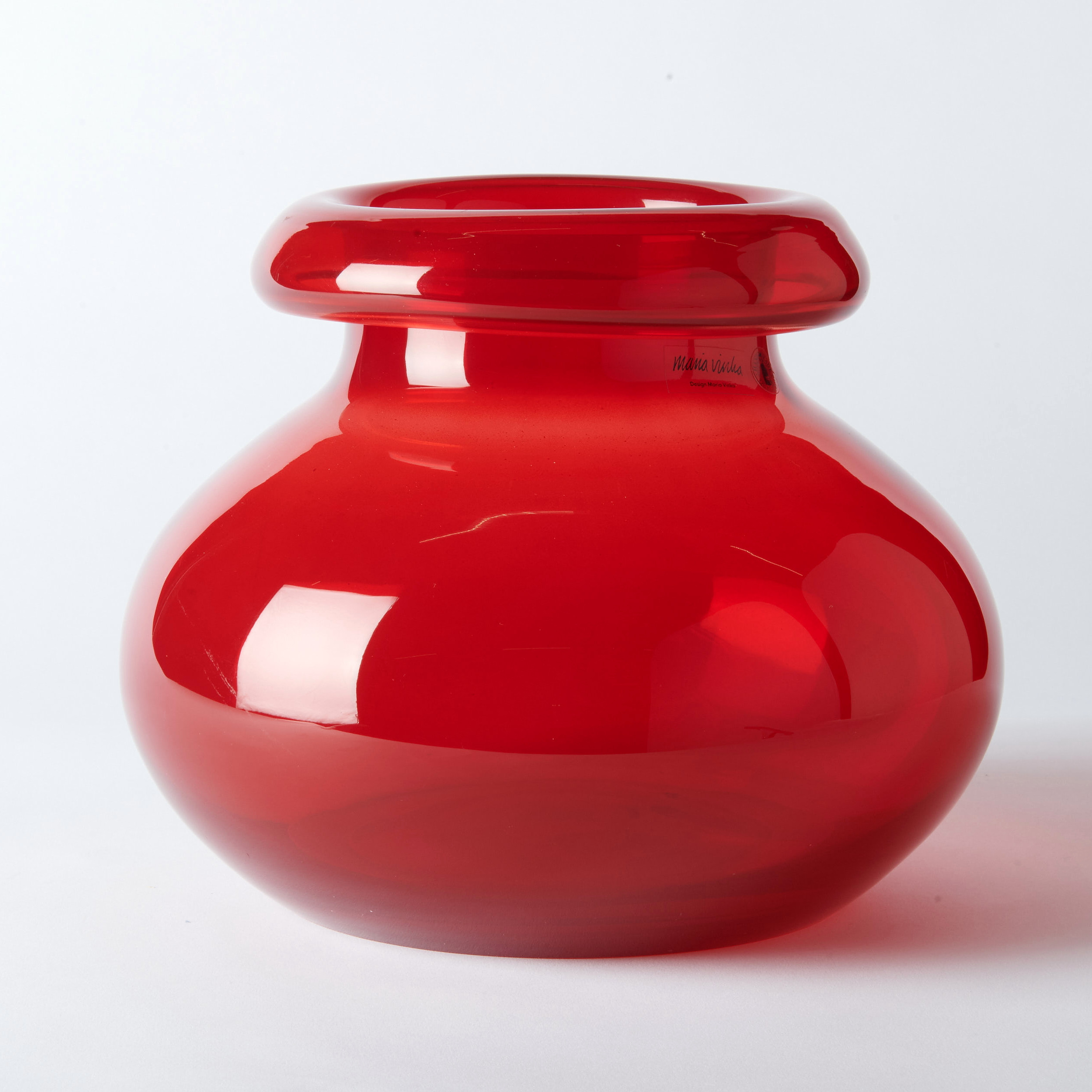 Images for 4553232. MARIA VINKA. Vase, glass, mouth blown, from the ...