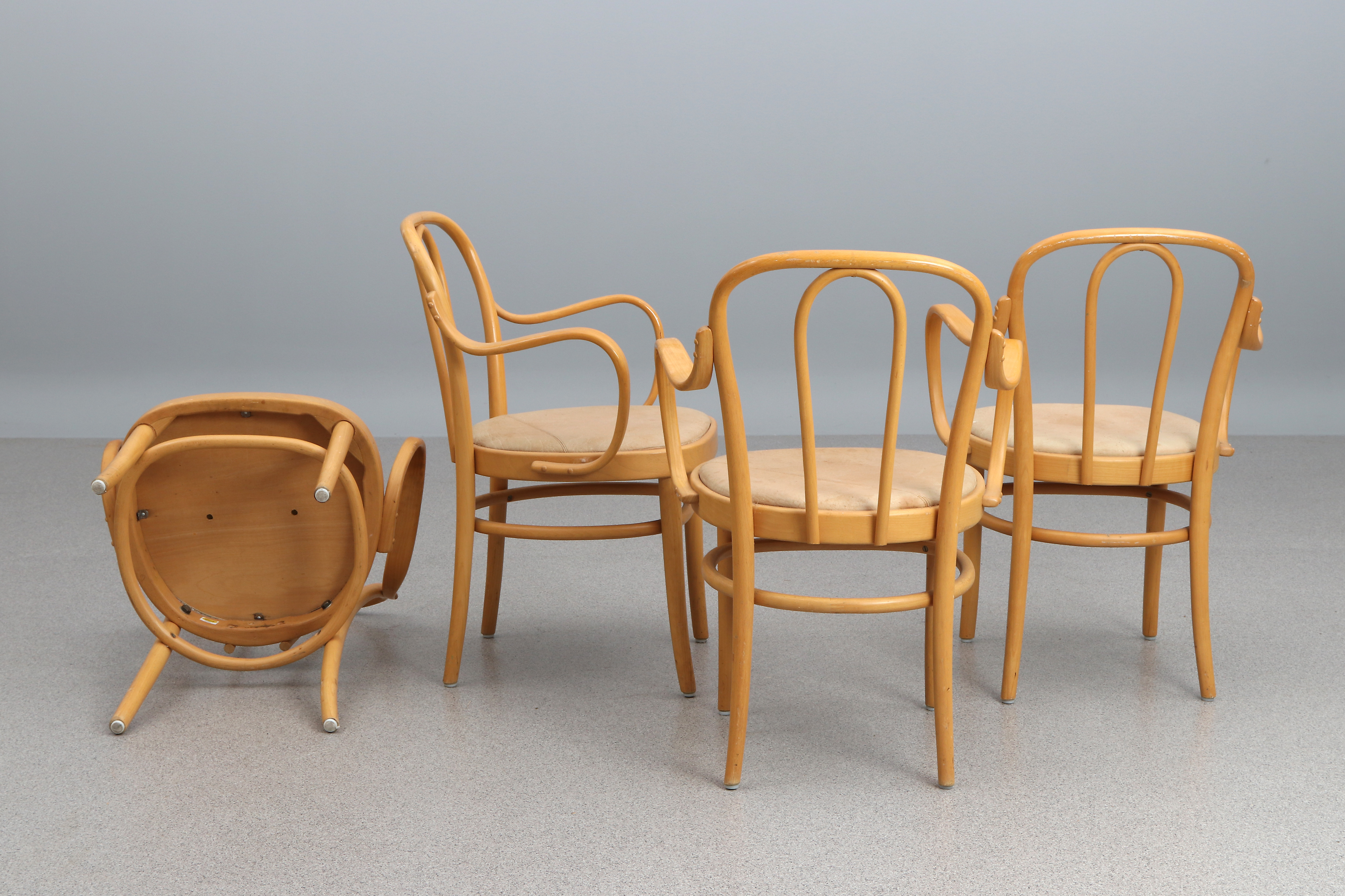 Images for 4558453. GEMLA, CAFÉ CHAIRS, FOUR PCS. Book. 1970s/80s ...