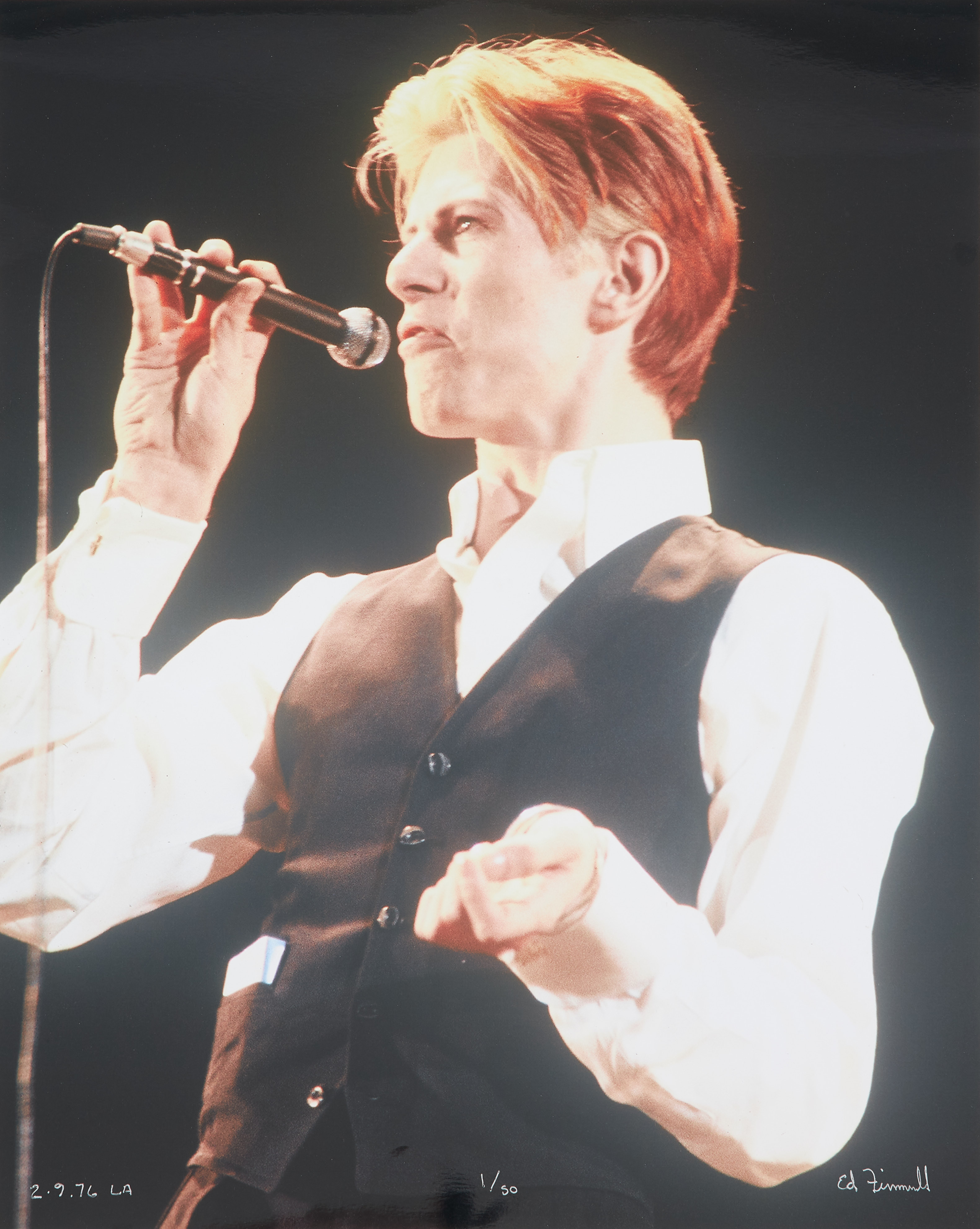 ED FINNELL (US/SWEDEN, BORN 1956). David Bowie as “The Thin White Duke ...