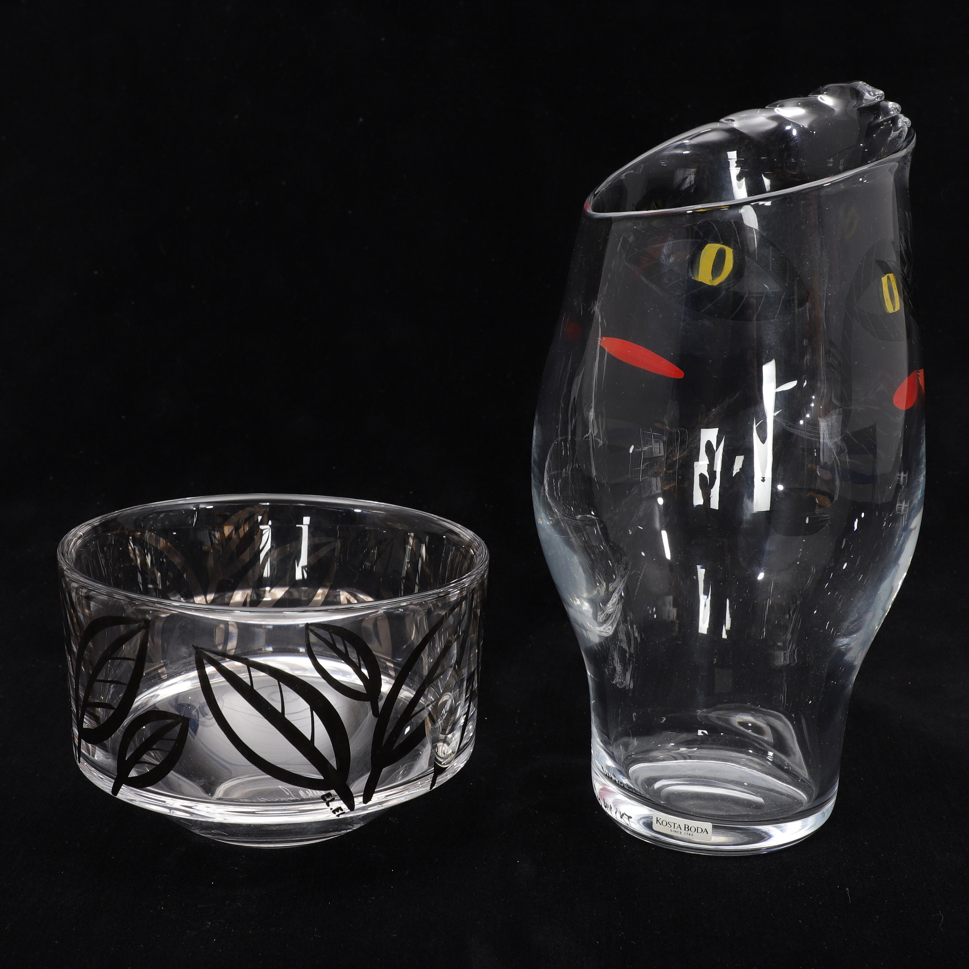Images for 4575364. A glass vase and bowl, Ulrica Hydman Vallien and ...